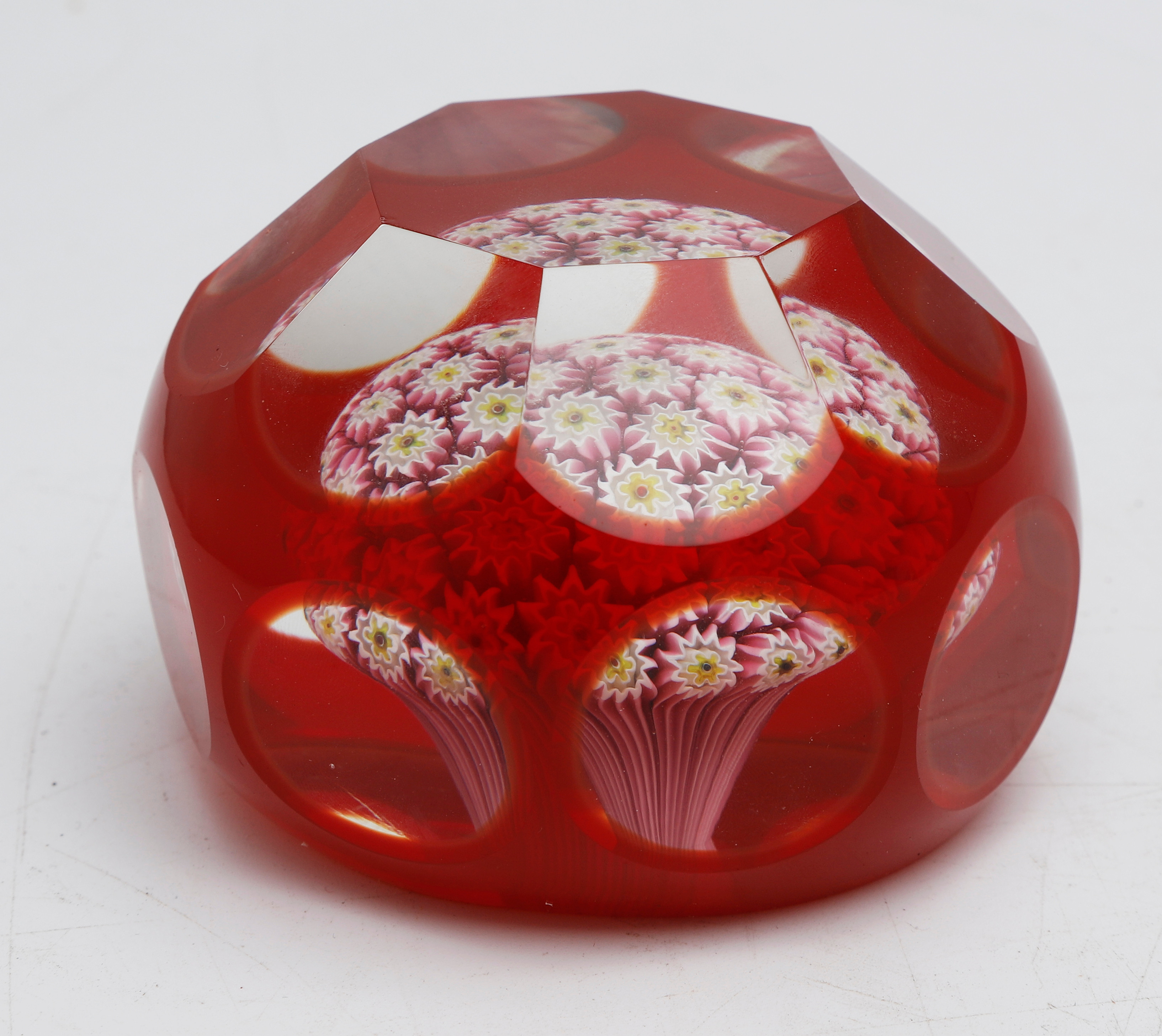 Images for 2243498. French paperweight in glass with “millefiori ...