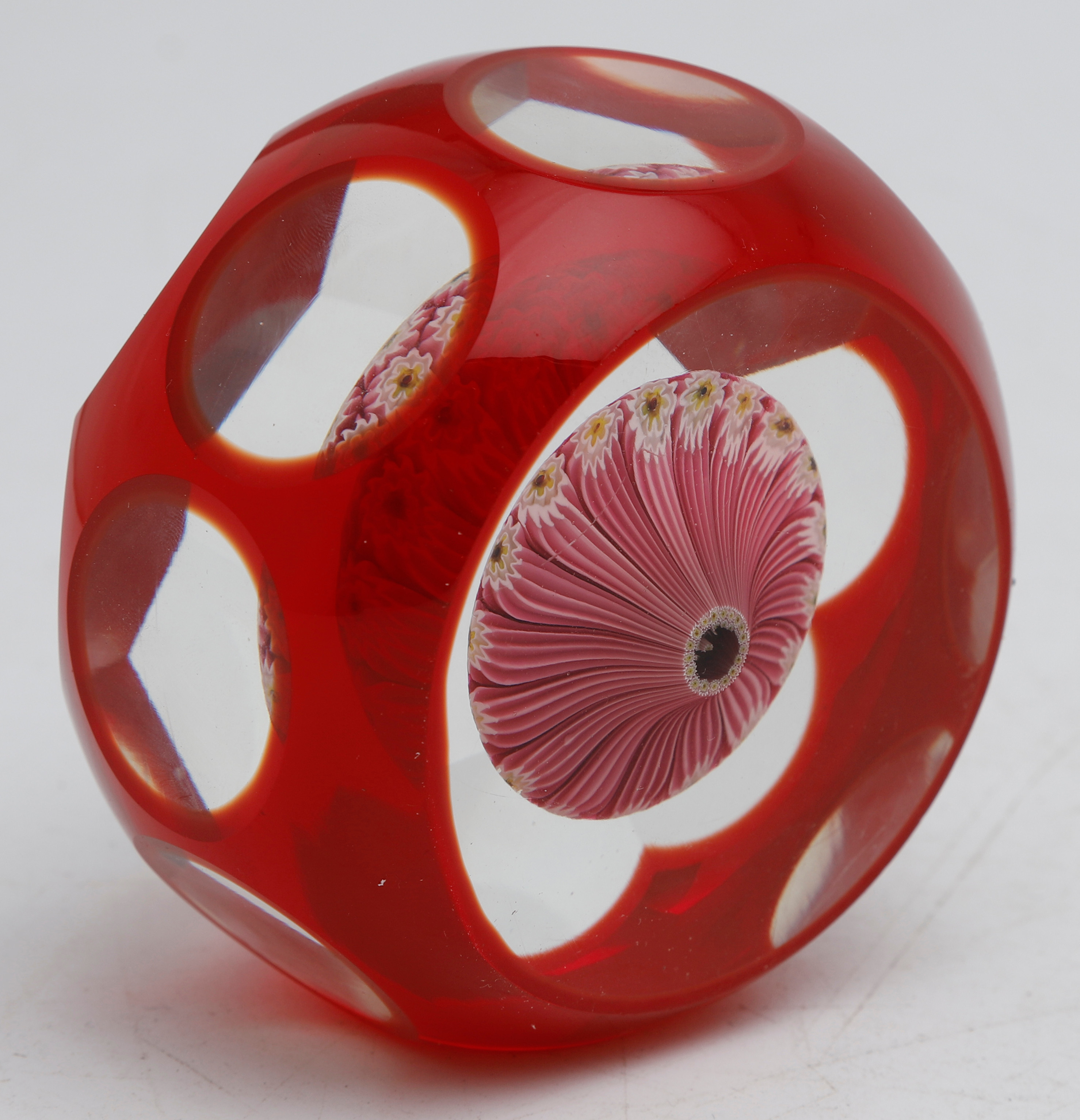 Images for 2243498. French paperweight in glass with “millefiori ...