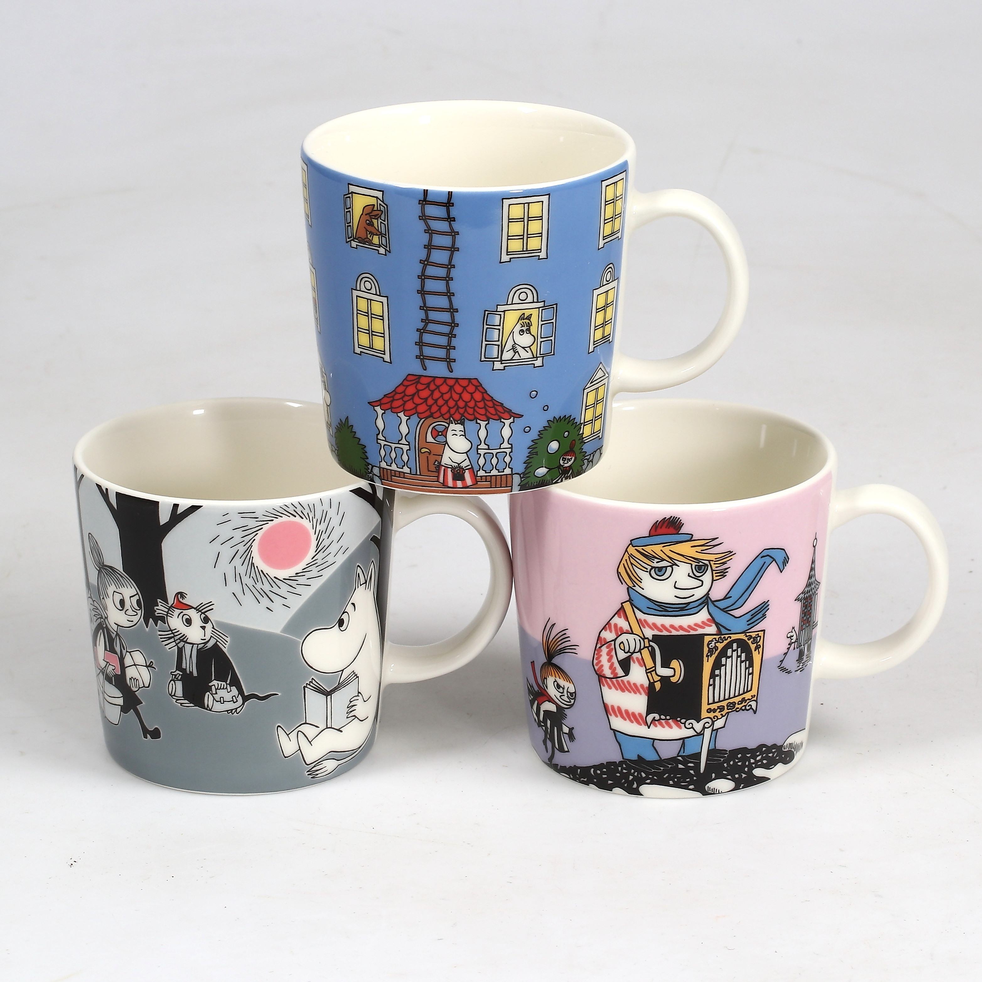 Images for 2244793. MOOMIN MUGS, 3 pcs, porcelain, Arabia, Moomin ...