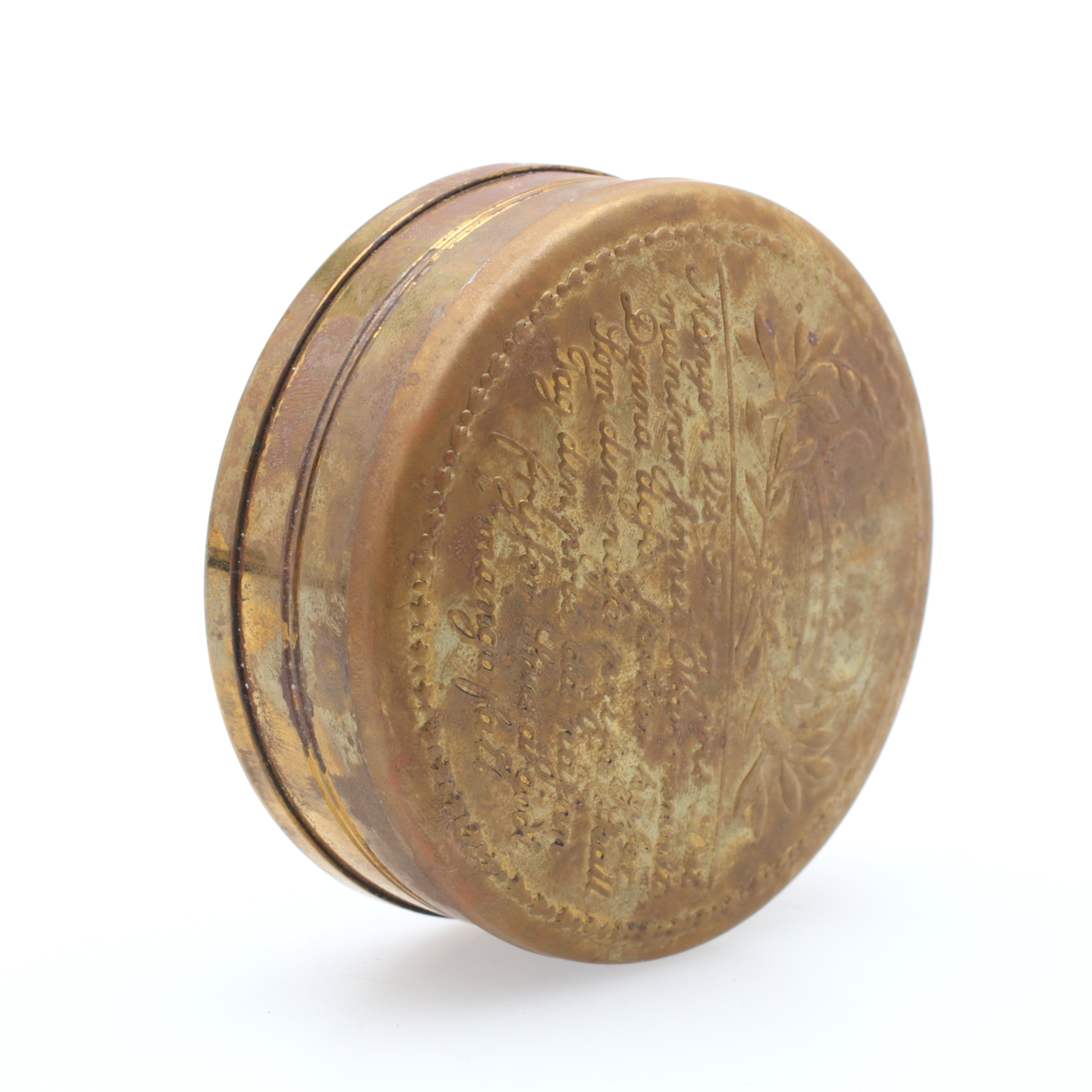 Images for 2247076. SNUFF BOX, brass, No. 50, Skultuna. - Auctionet
