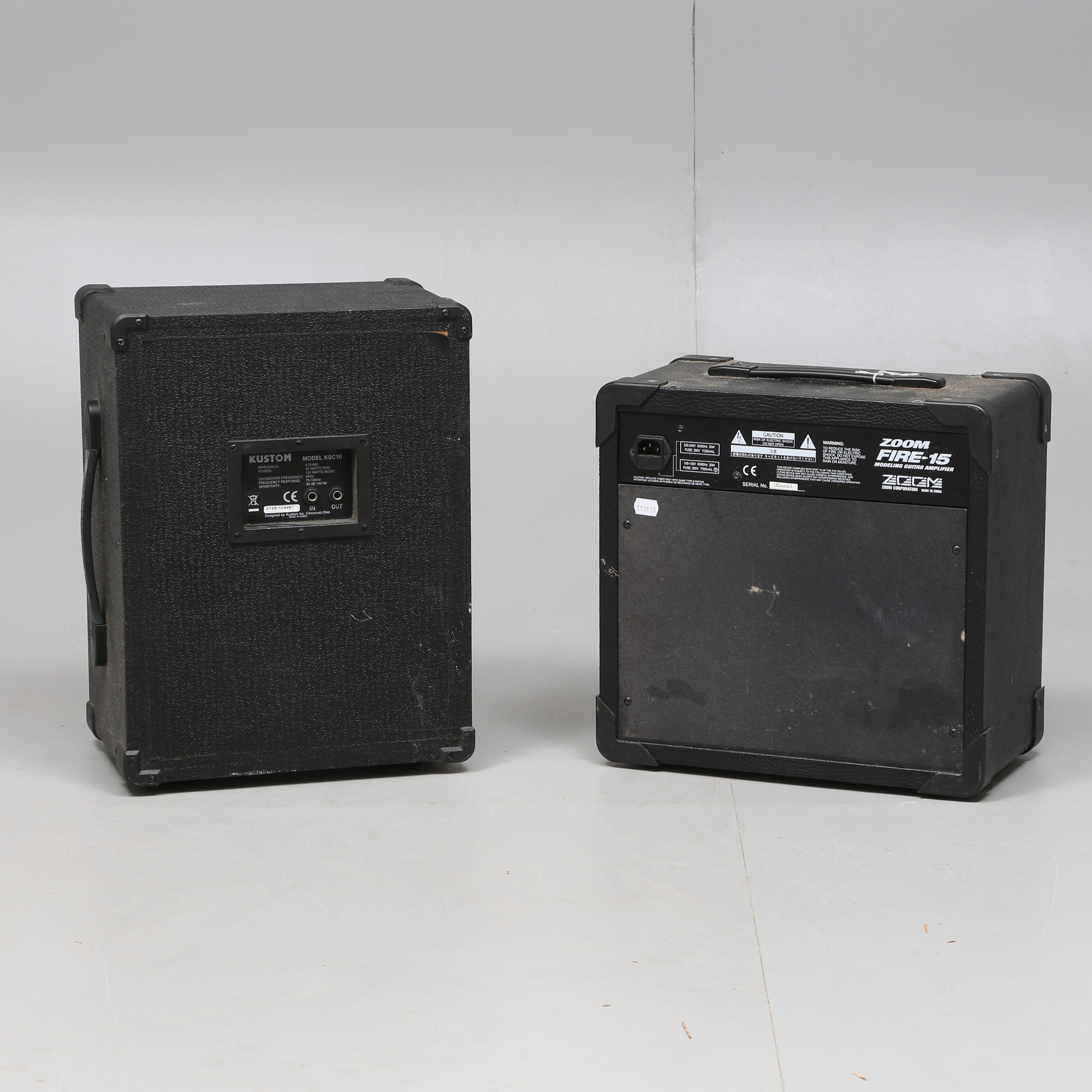 Bilder för 2248844. ZOOM Fire 15, gitarrförstärkare och PA Högtalare ...