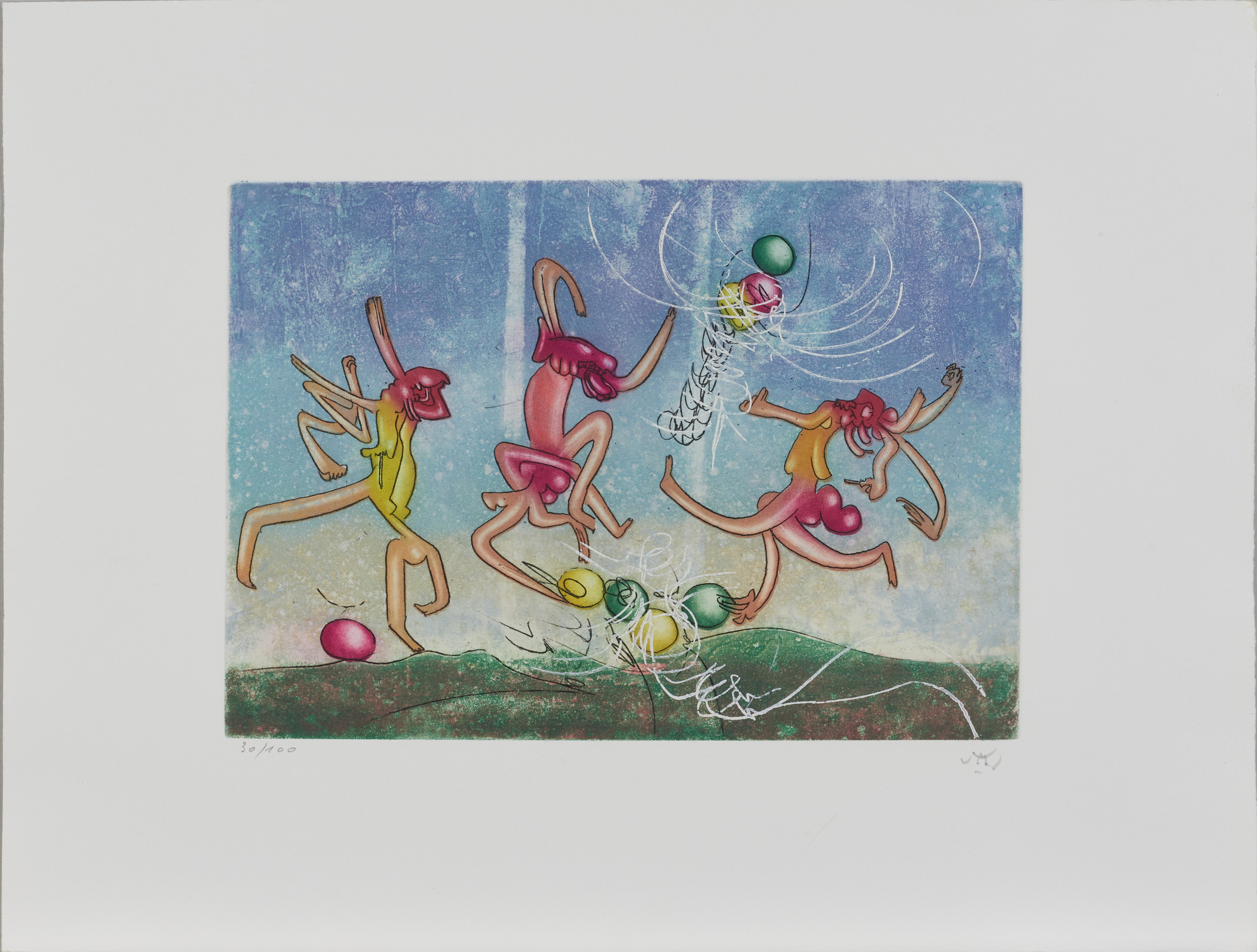 Images for 2253738. ROBERTO MATTA (Chile, 1911-2002). "Footballeur ...