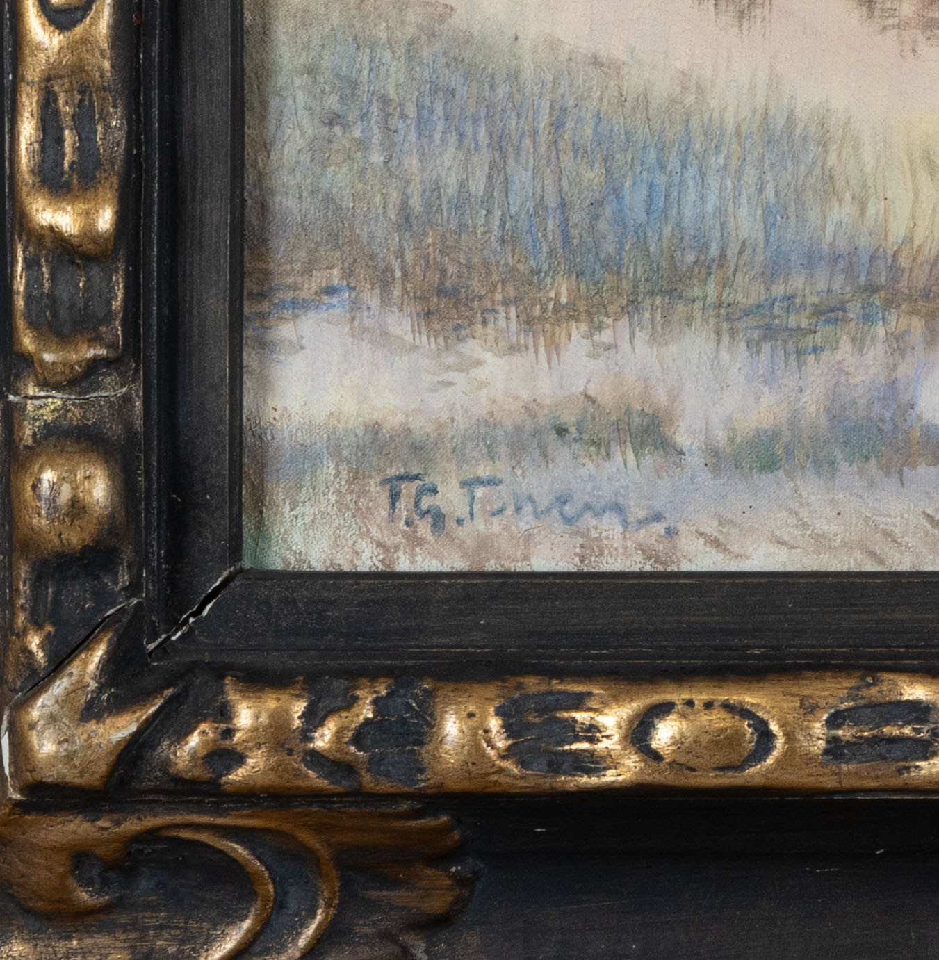 Images for 2254889. T. G. TUHKANEN. Evening blush, signed, oil on ...