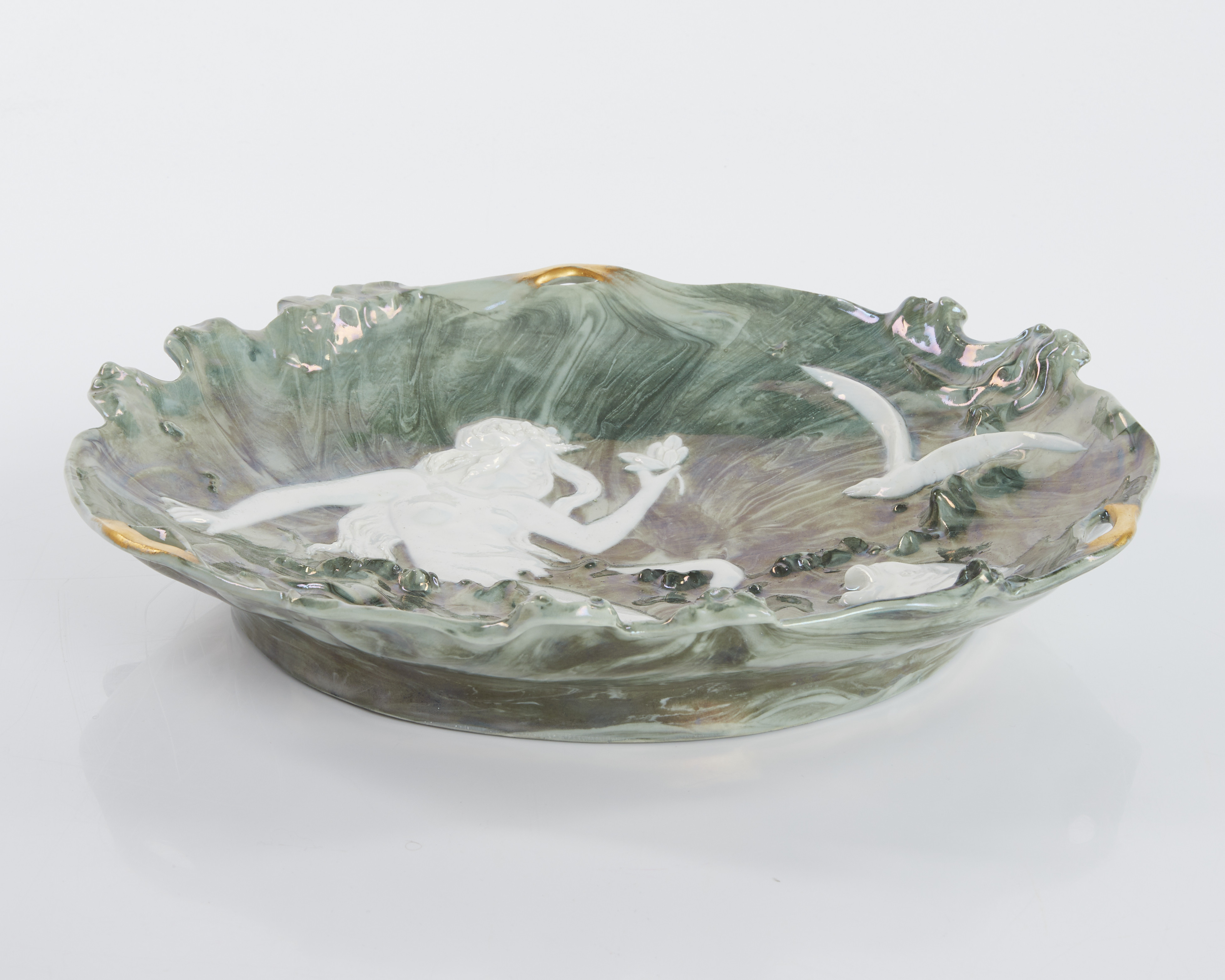 Bilder zu 2255215. MAX HILLER, ROSENTHAL. Schale, Porzellan, Jugendstil ...