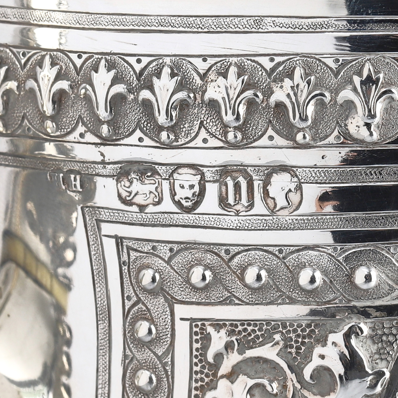 Images for 2260344. COFFEE POT, silver, Hyam Hyams, London 1868 ...