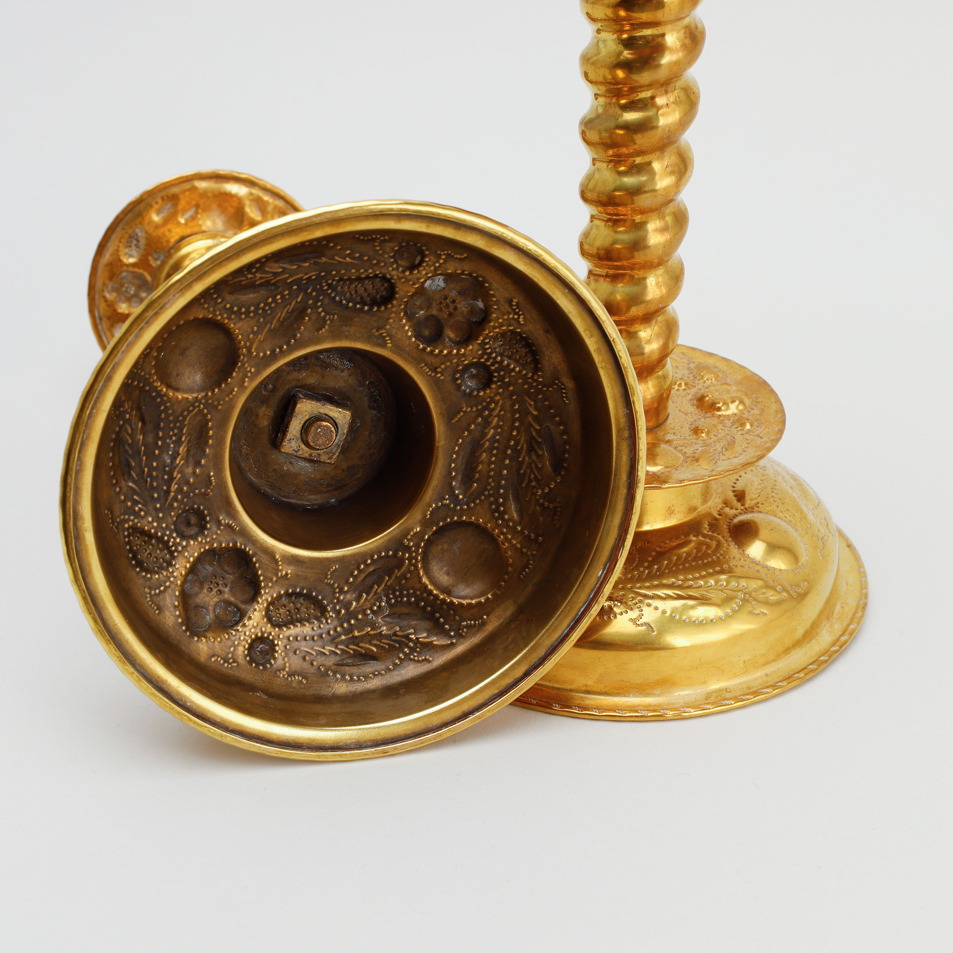 Images for 2260822. CANDLES, a pair, baroque style, J. Bratt, Jönköping ...