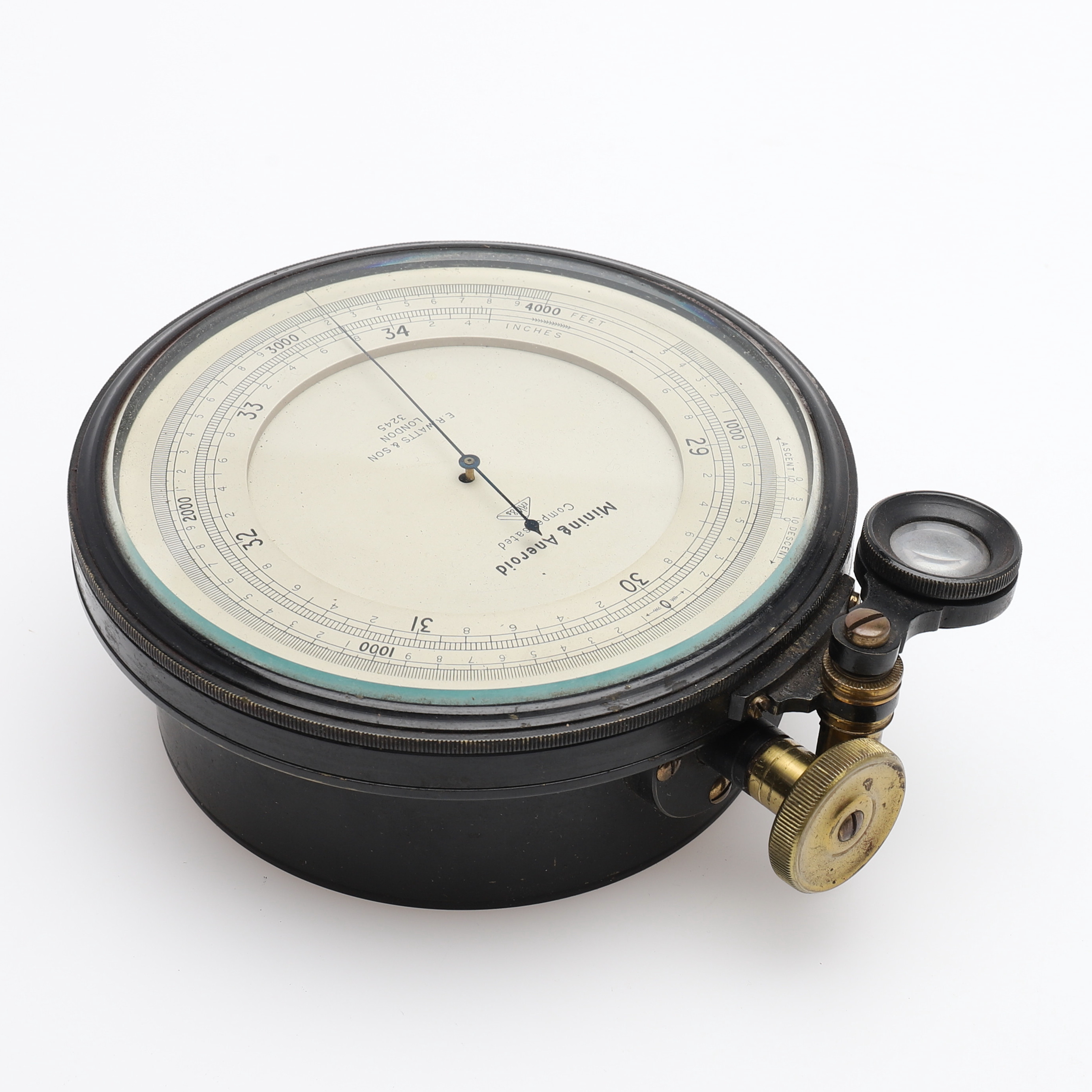 Images for 2261069. MINING ANEROID BAROMETER. - Auctionet