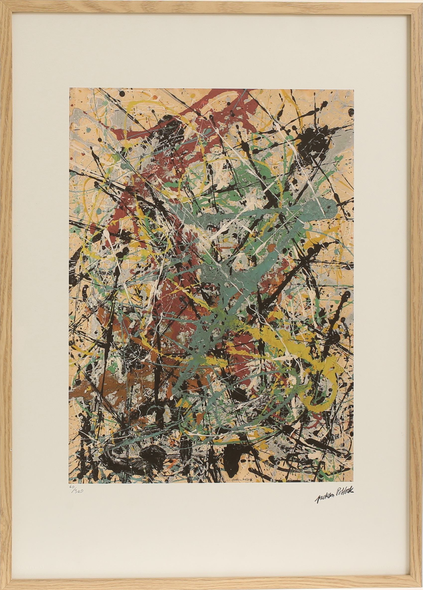 Images for 2261216. JACKSON POLLOCK. After, "Number 16 1949 ...