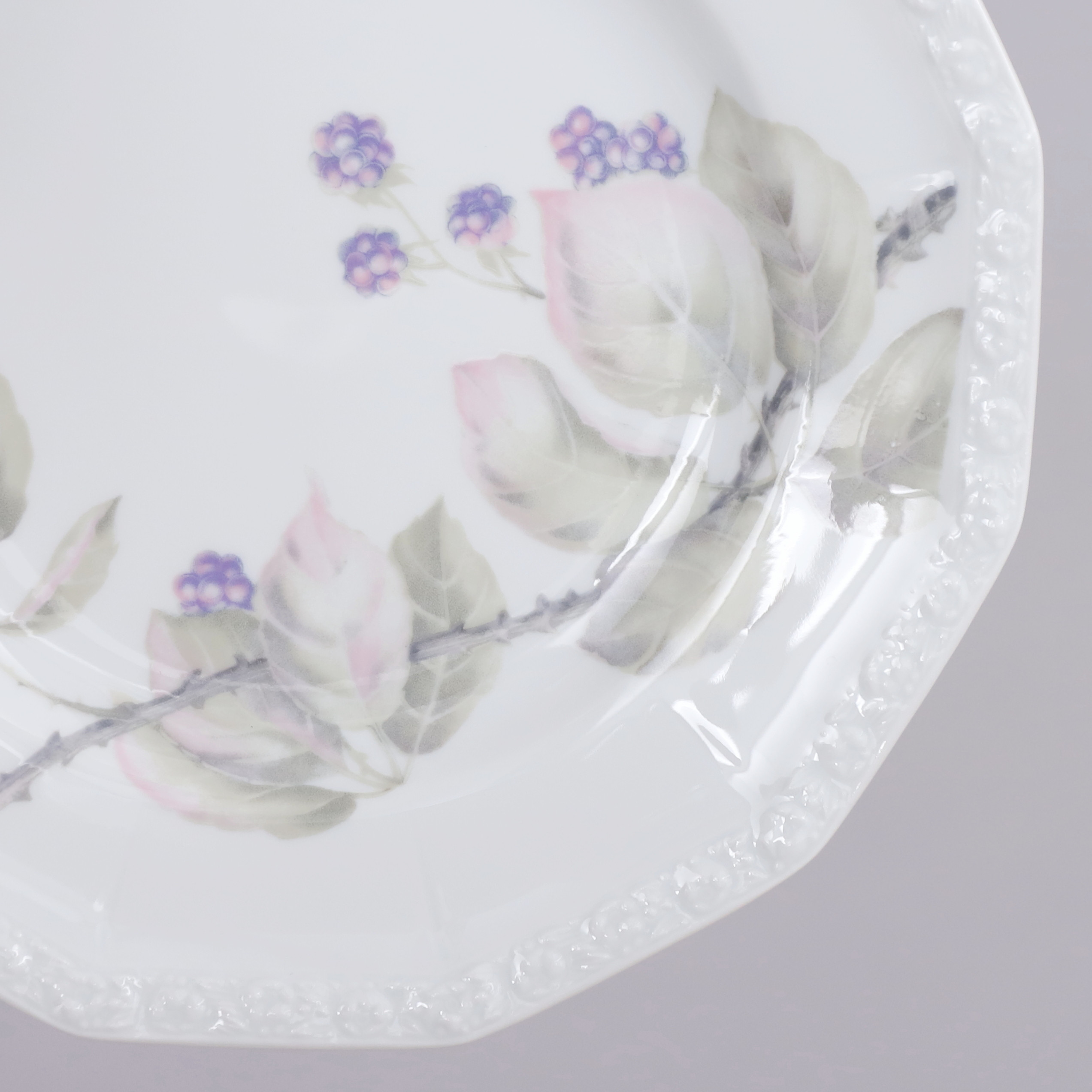 Images for 2265350. PORCELAIN SERVICE, 23 pieces, Blackberry classic ...