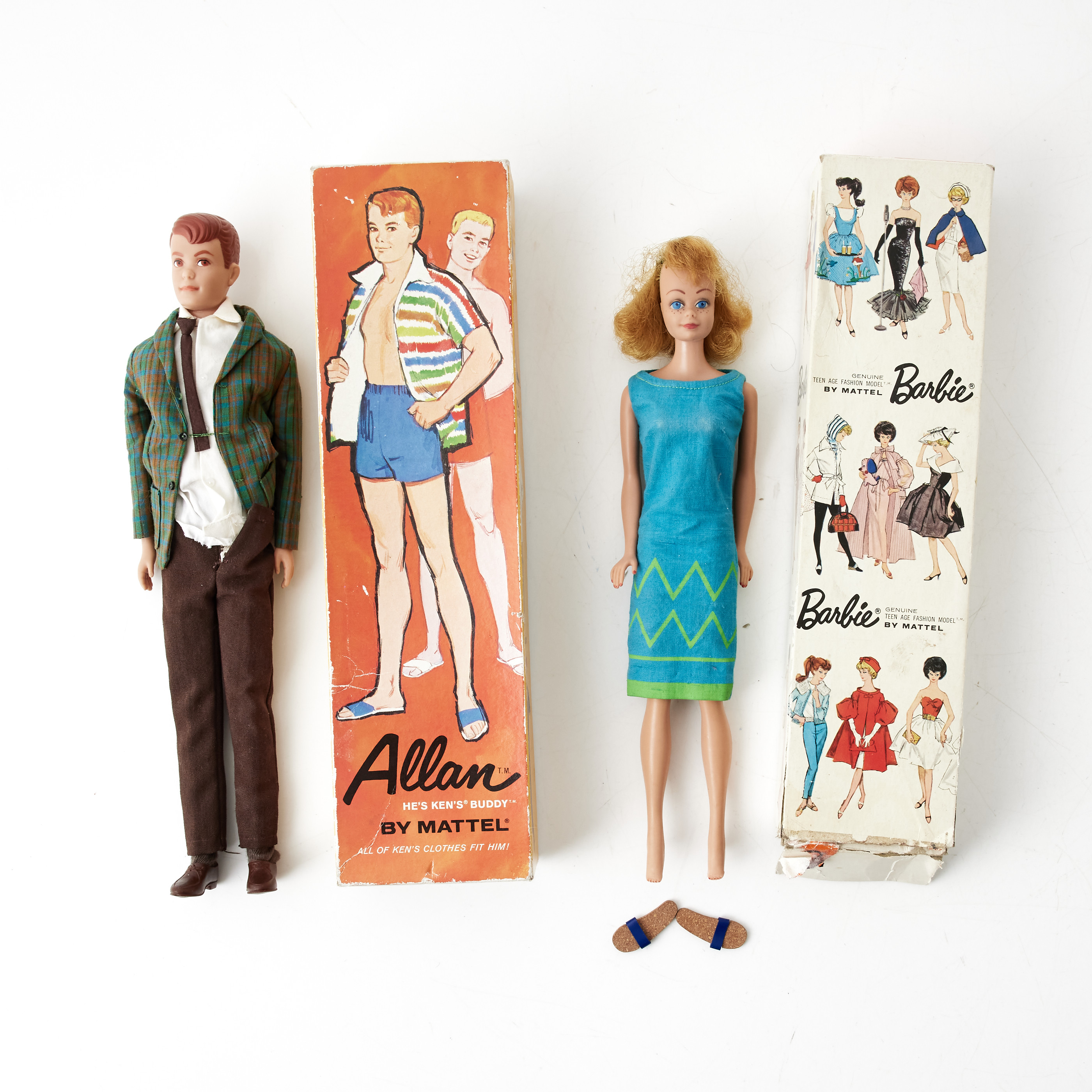 Images for 2268323. ALLAN, MIDGE, Mattel, Marked: 1960 By Mattel Inc ...