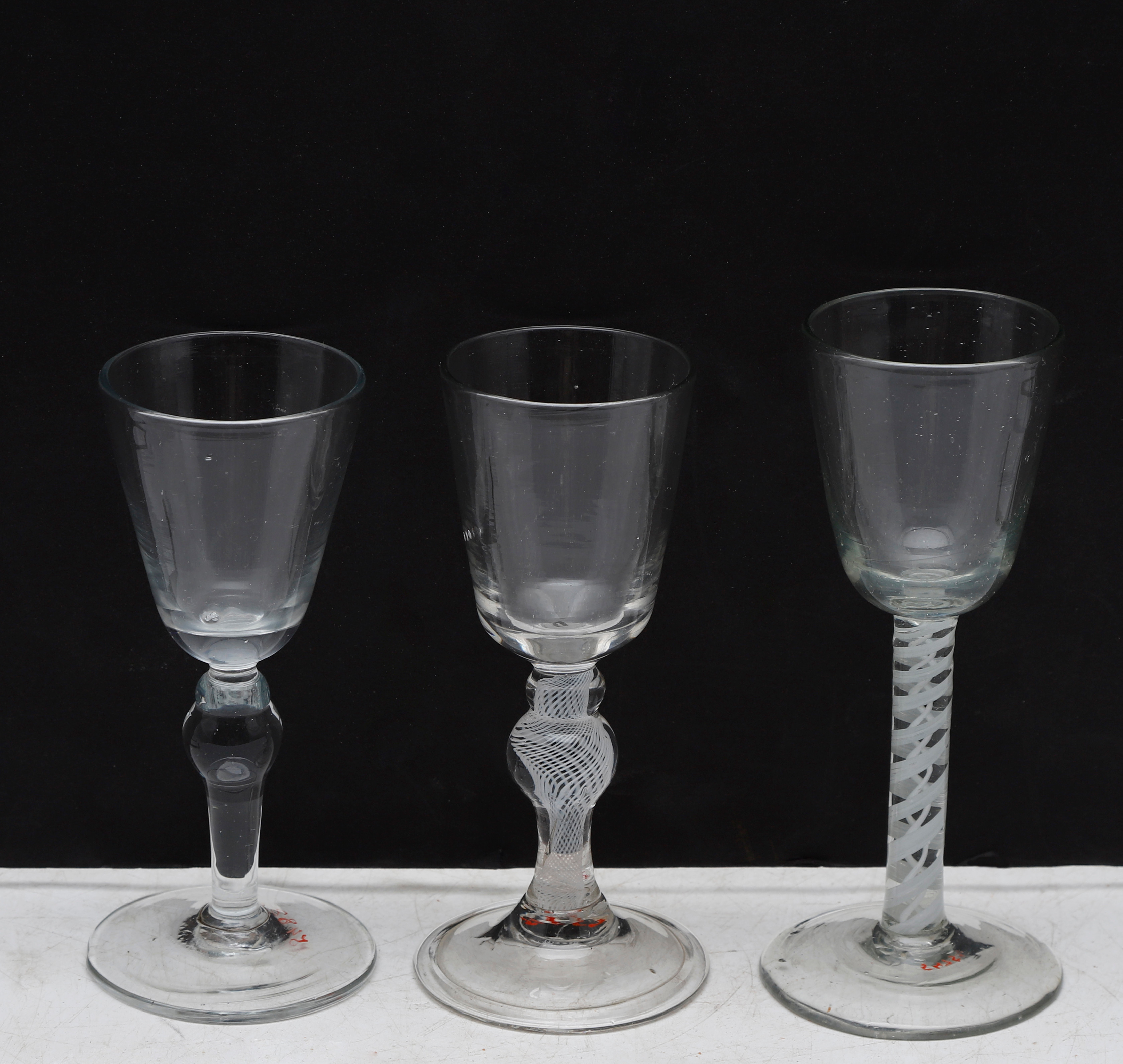 Imágenes para 2269296. Tres copas inglesas Jorge III en cristal con ...