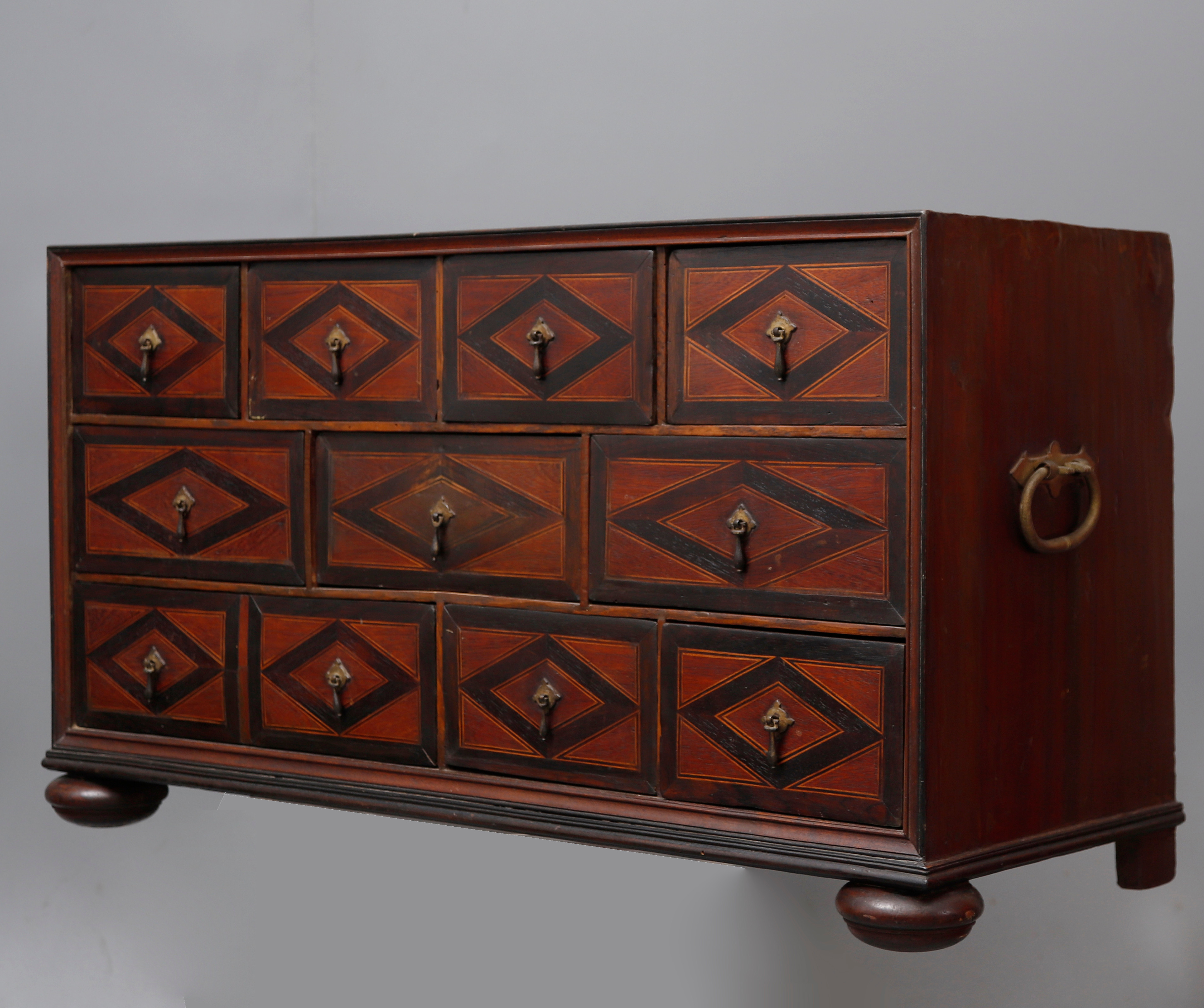 Images for 2269320. Spanish Baroque-style chest in stained wood with ...