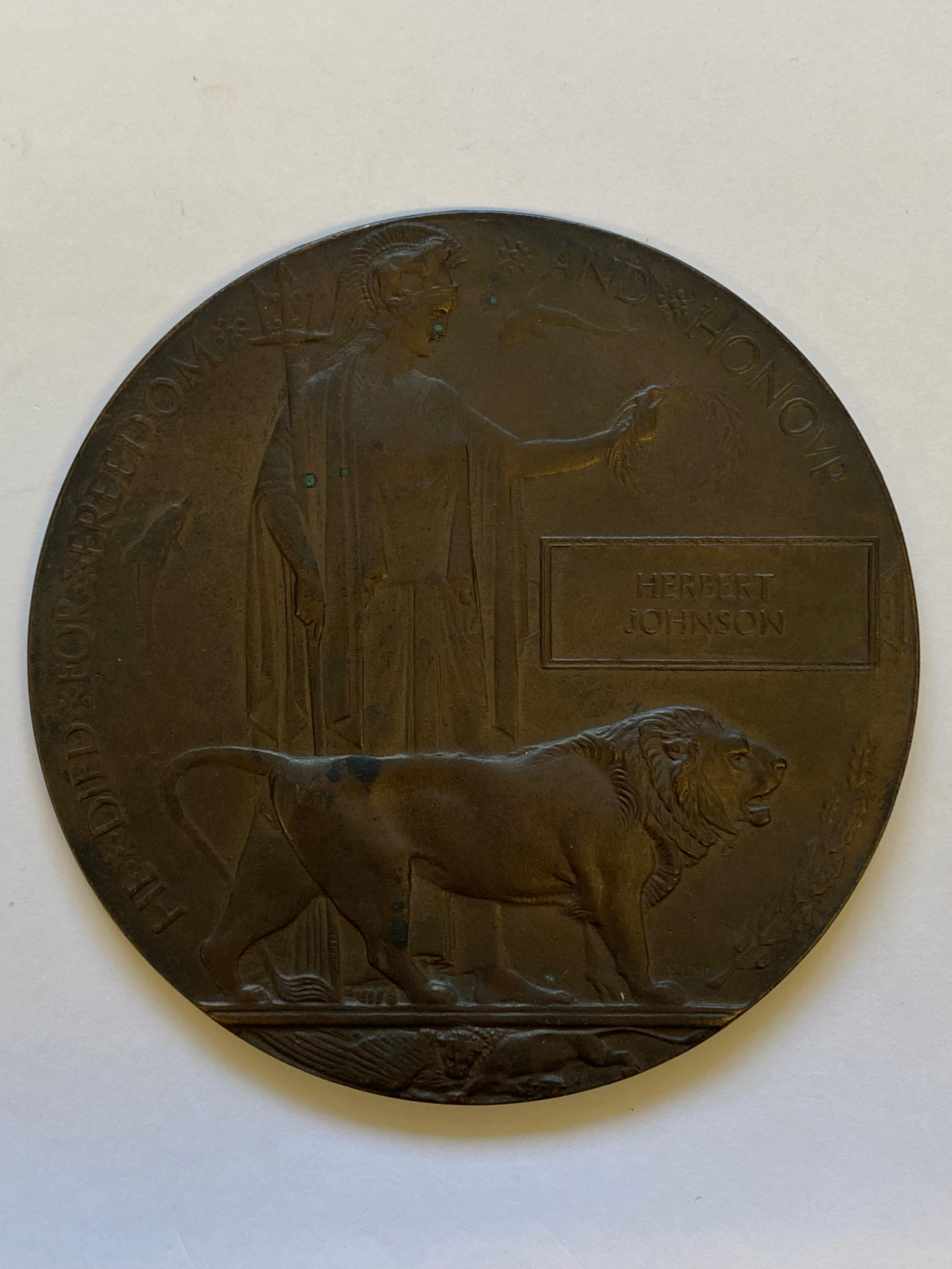 Images for 2269546. A FIRST WORLD WAR VICTORY MEDAL AND MEMORIAL PLAQUE ...