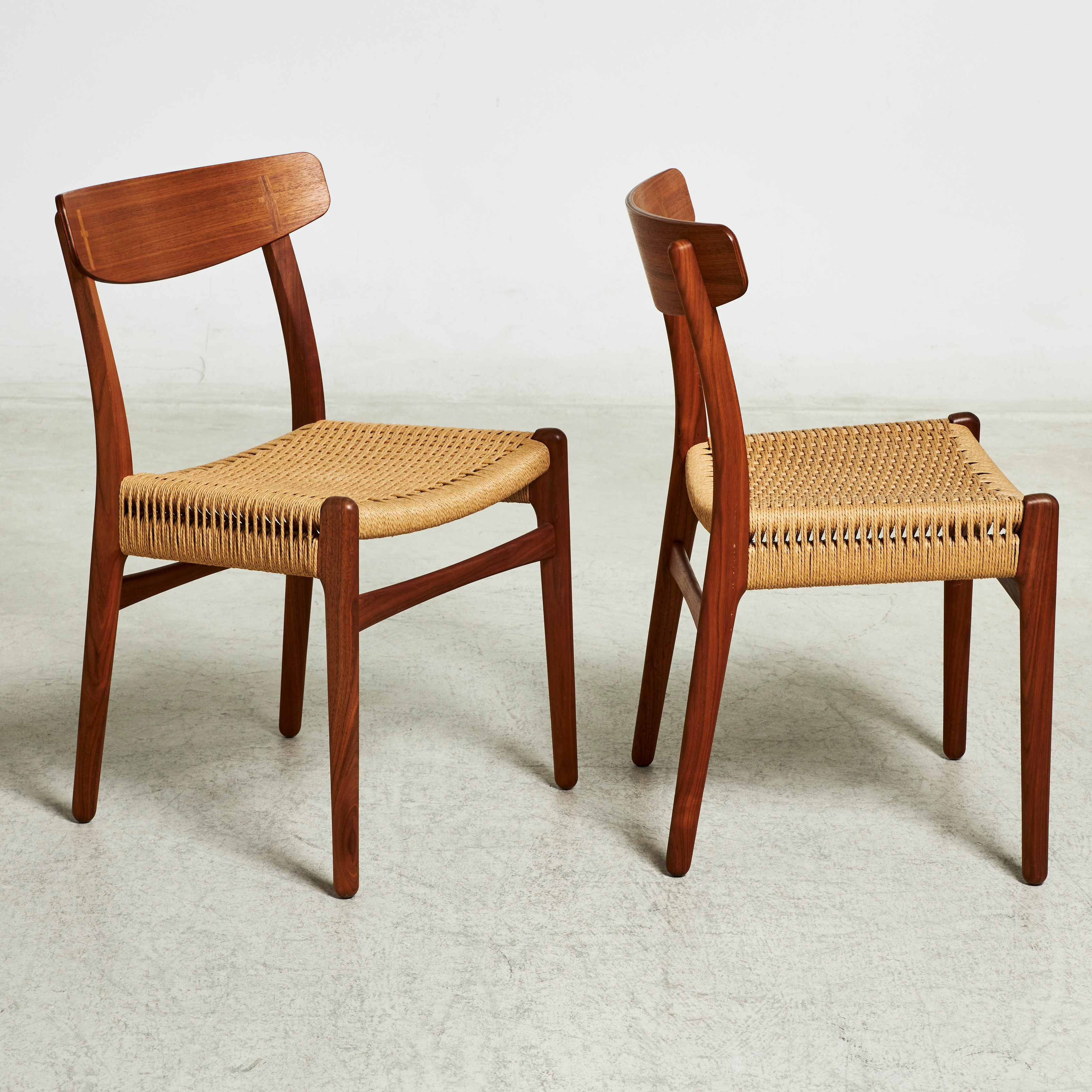 Images for 2273332. HANS J WEGNER "CH 23" Chairs, 1 pair, for Karl ...