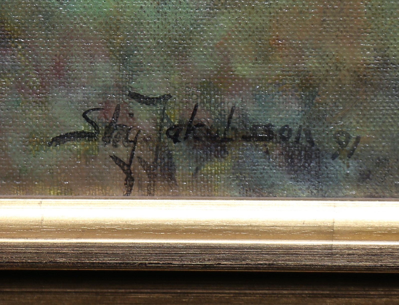 Images for 2273543. STIG JAKOBSSON. Oil on canvas, signed and dated 91 ...