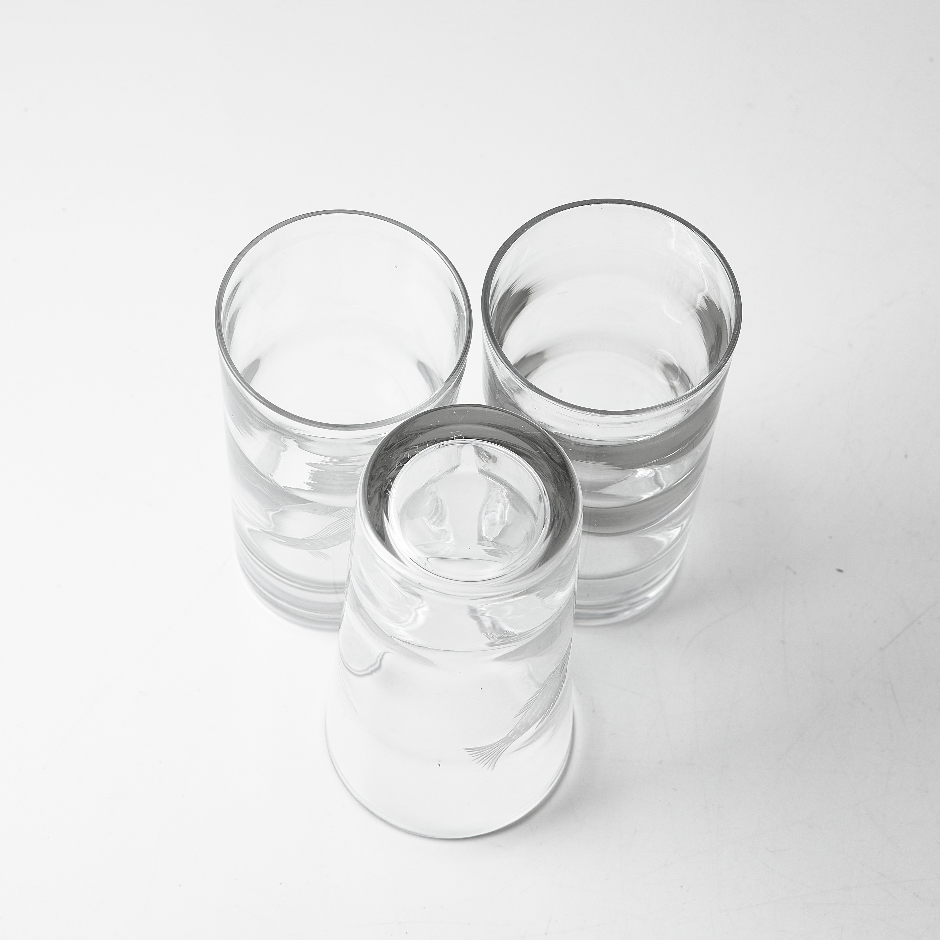 Images for 2274689. ELIS BERGH, grog glass, 11 pcs., Optically blown ...