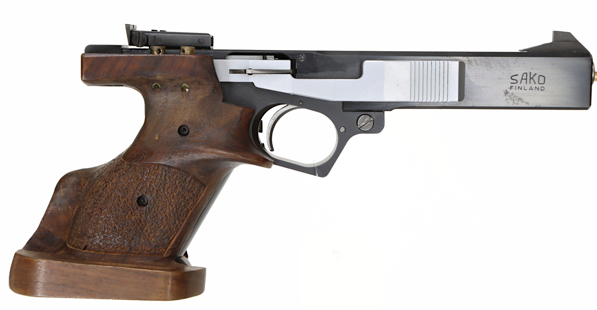 91. PISTOL, finskt, Halvautomatisk, fabrikat Sako, modell Tri-Ace ...