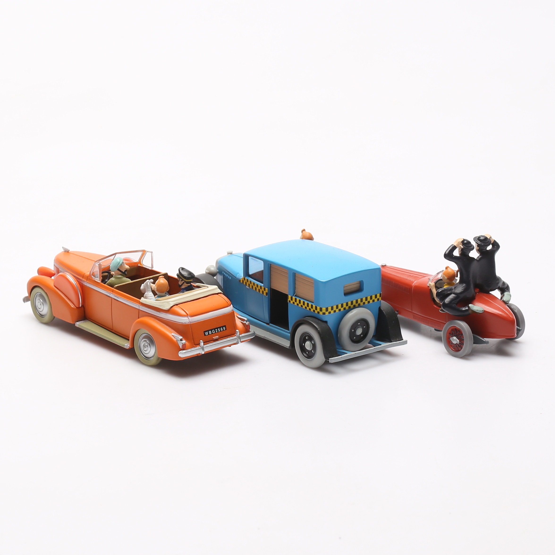 Images for 2277248. CAR MODELS, 5 pcs, Tintin, Hergé, Editions Atlas ...
