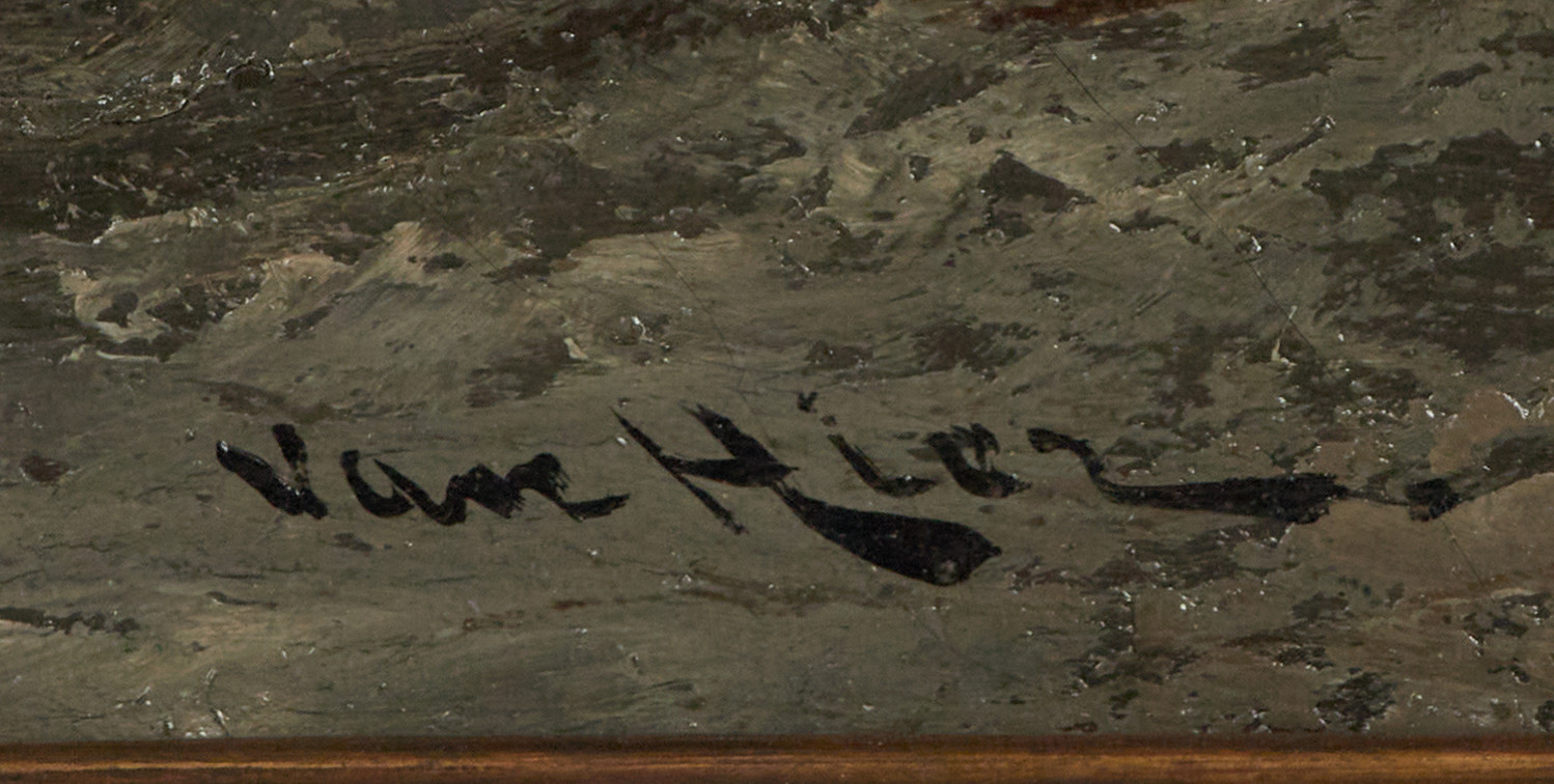 Images for 2277330. AUGUSTE VAN HIER (XIX-XX). Country road with ...