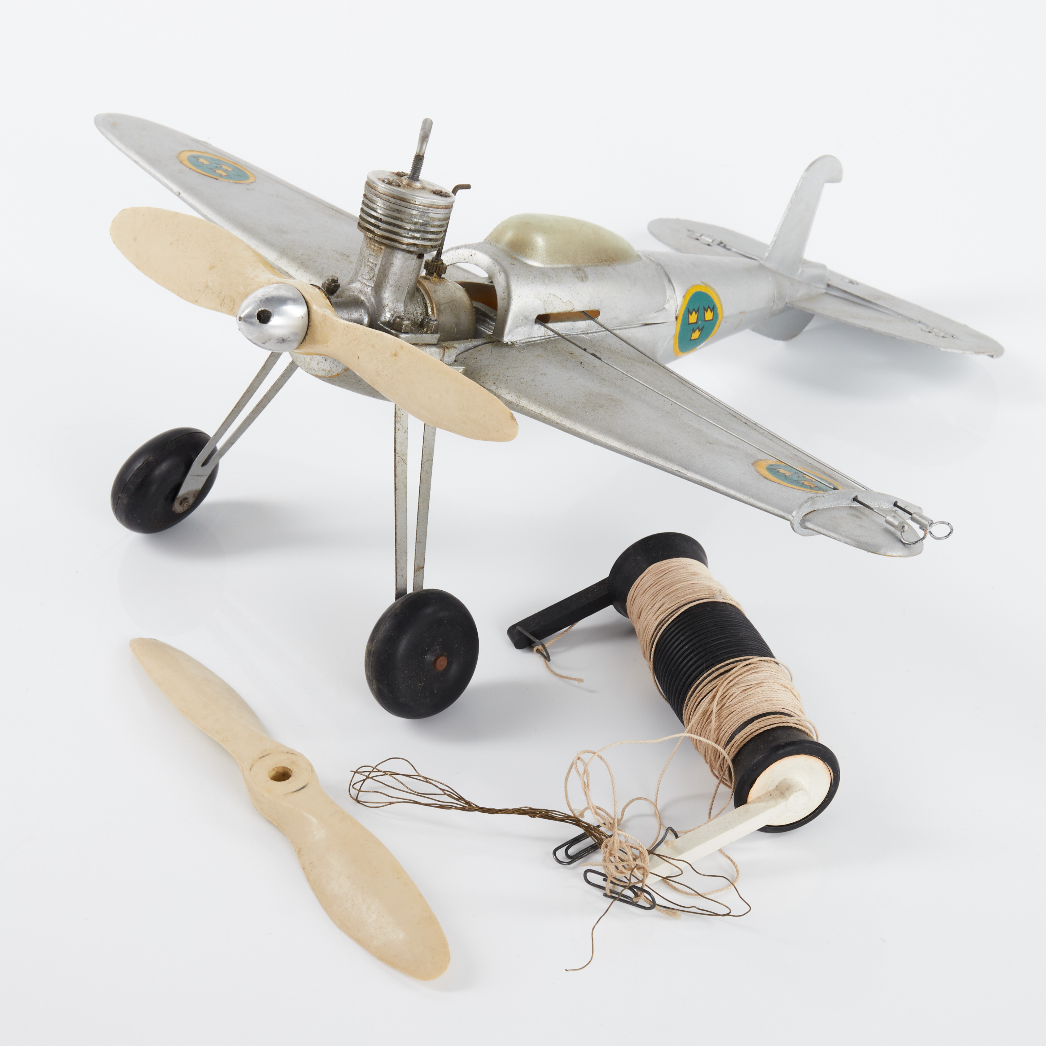 Images for 2279668. THE CHALLENGER, 1950s, Control line trainer ...