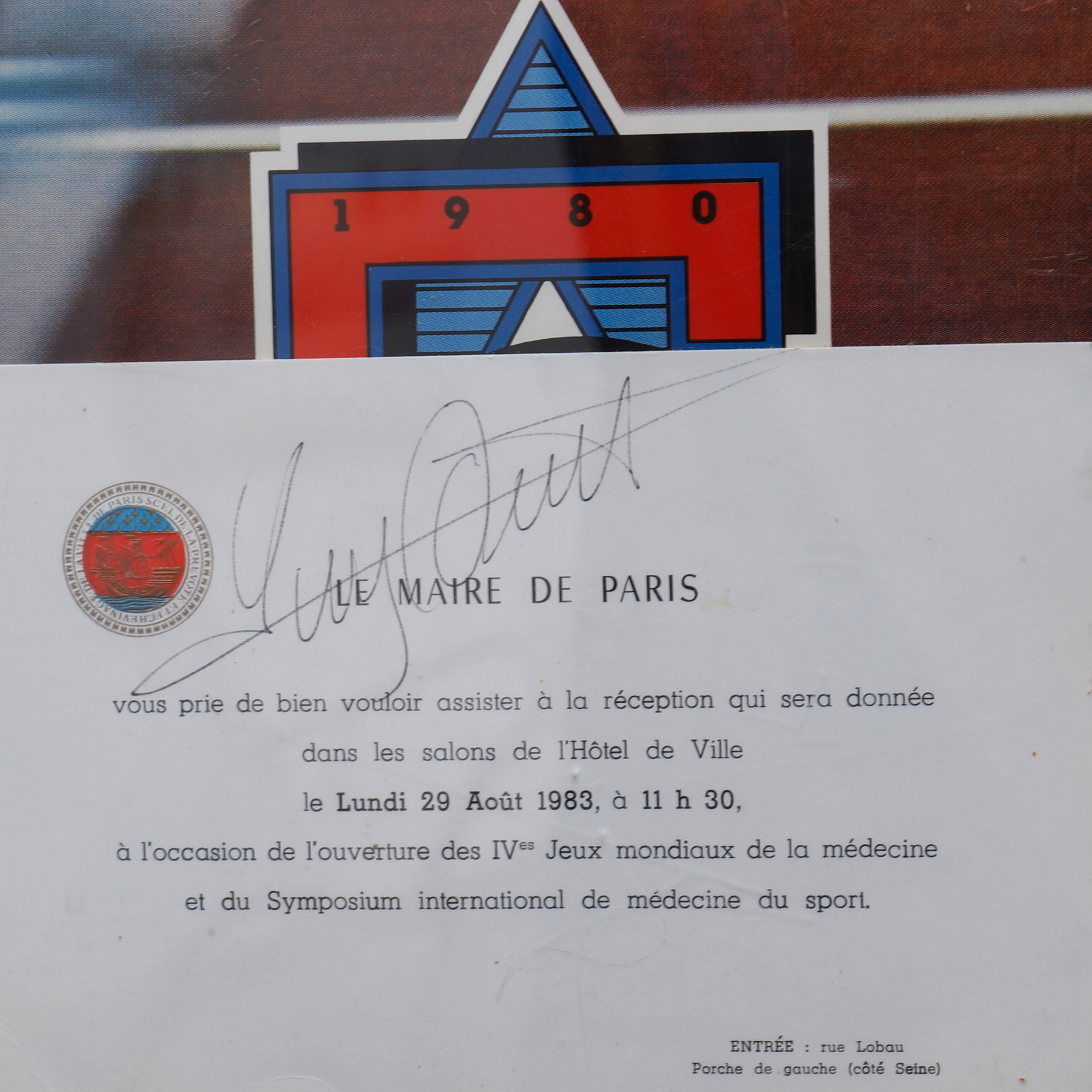 Images for 2279821. AUTOGRAPH. Jesse Owens (1913-1980), Guy Drut (1950-) American sprinter ...