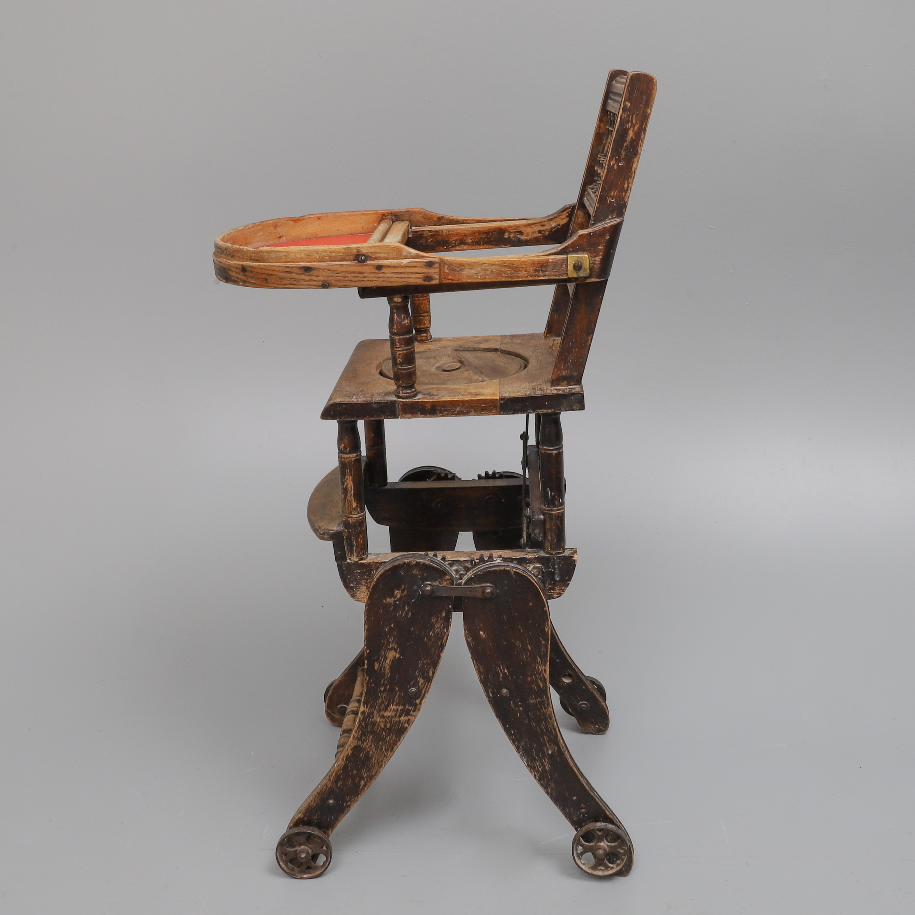 Images for 2280282. A CHILD'S EDWARDIAN OAK HIGH CHAIR. - Auctionet