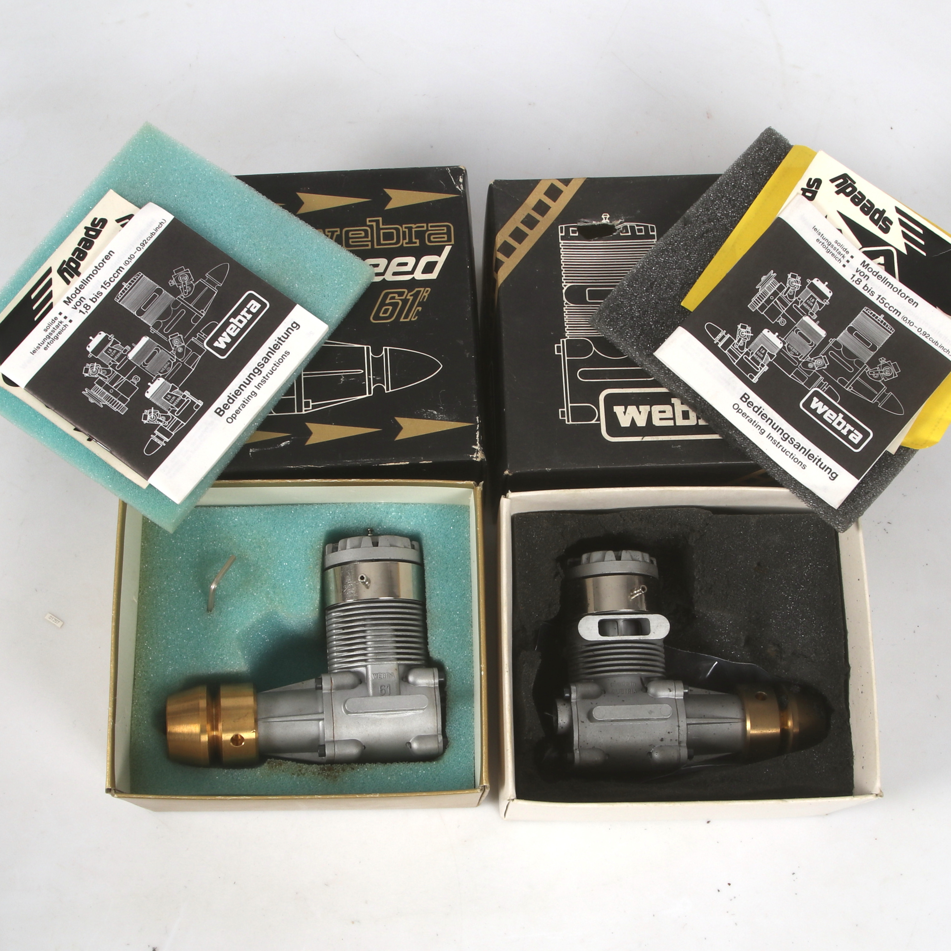 Images for 2282718. MODEL BOAT, 2 boat engines, Webra Speed 61 RC, 10 ...