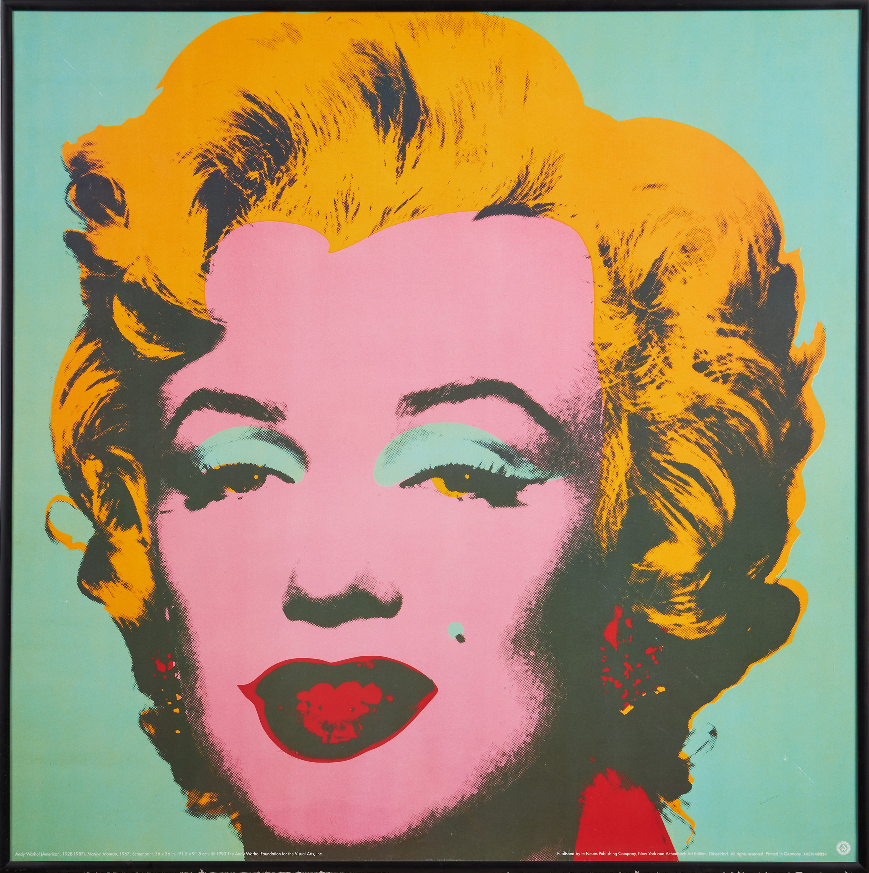2283940. ANDY WARHOL. Jälkeen. "Marilyn Monroe", offset-litografia ...