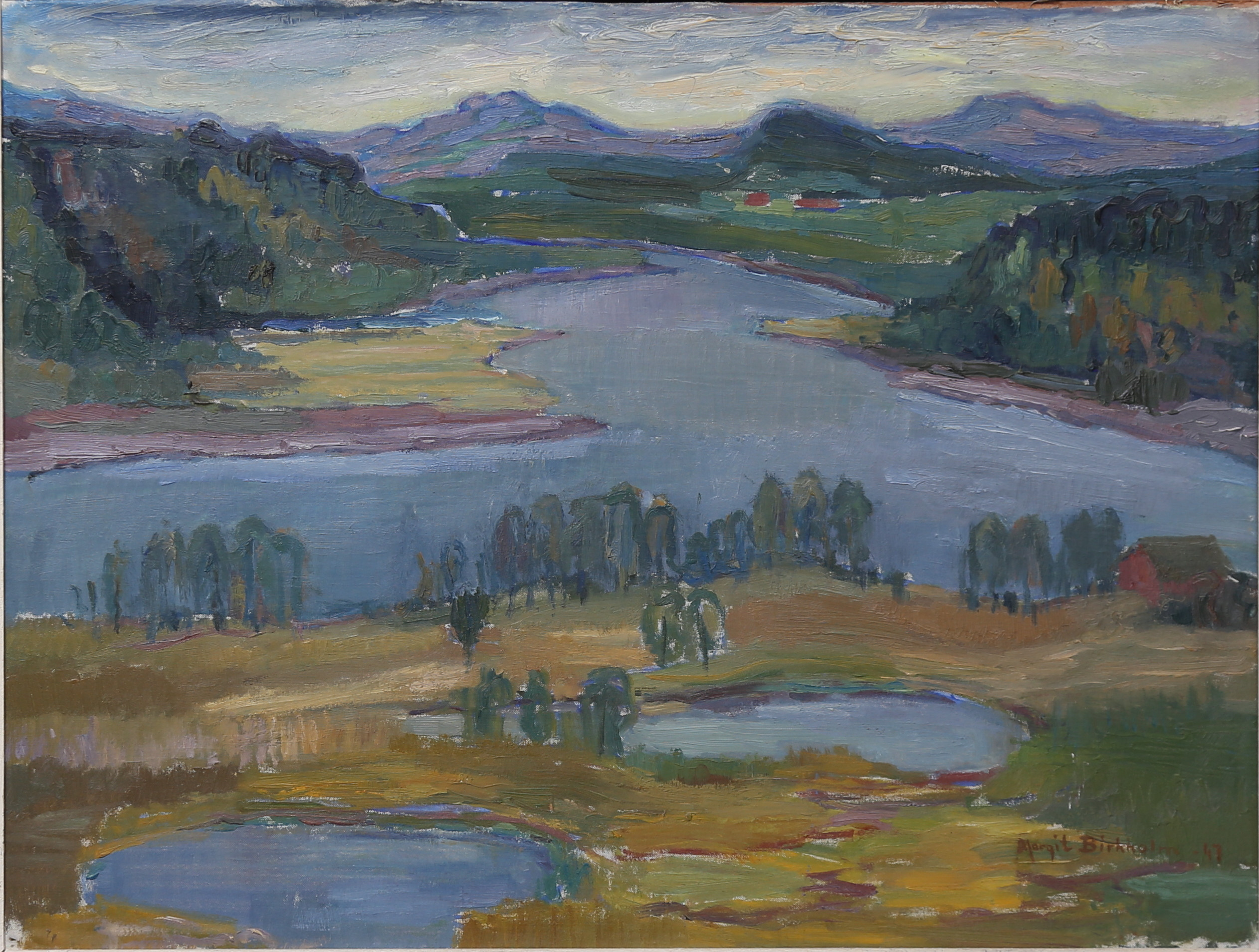 Images for 2284748. MARGIT BIRKHOLM. Oil on canvas pasted on Board ...