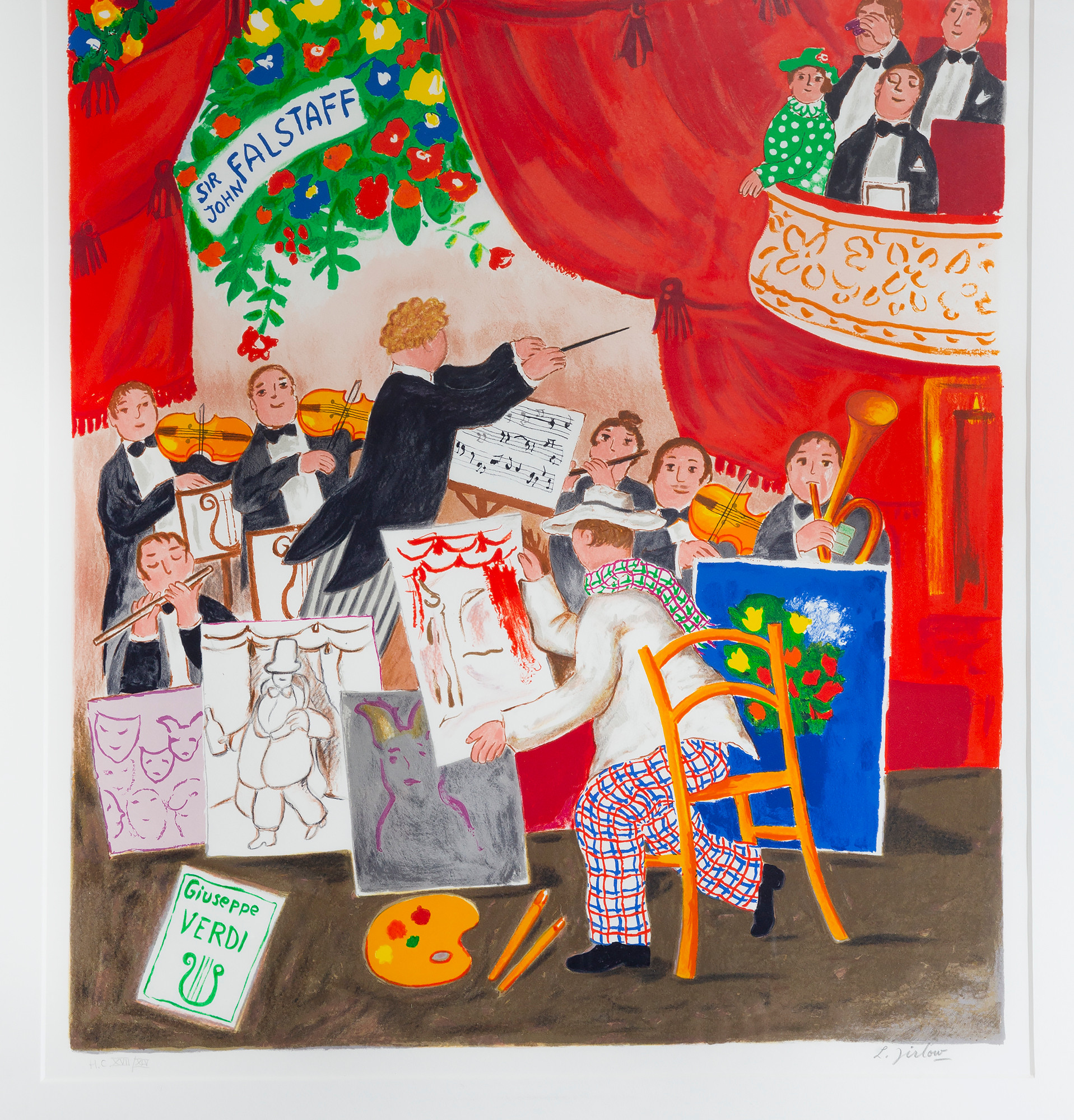 Images for 2285301. LENNART JIRLOW. color lithograph, signed and ...