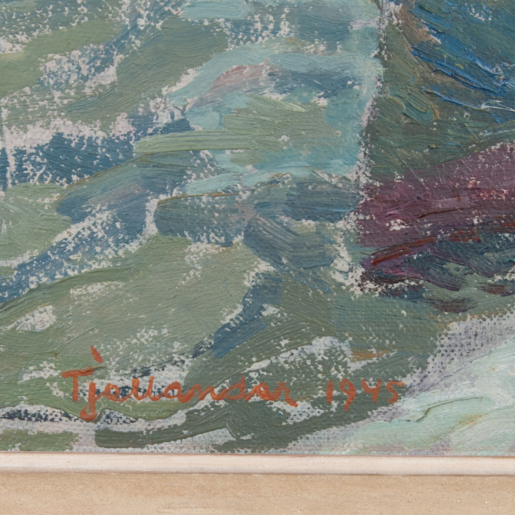 Images for 2285787. SUNE TJELLANDER (1912-1976). Oil on Board, city ...