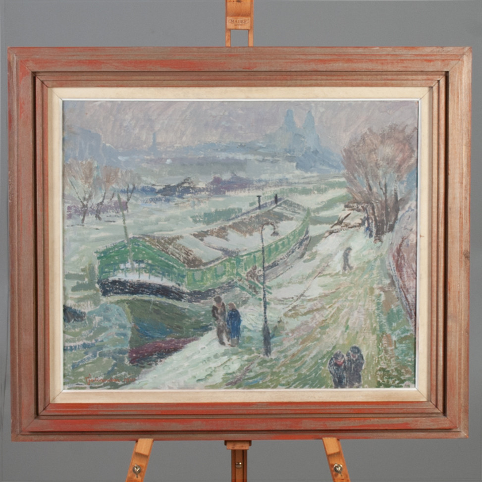 Images for 2285787. SUNE TJELLANDER (1912-1976). Oil on Board, city ...