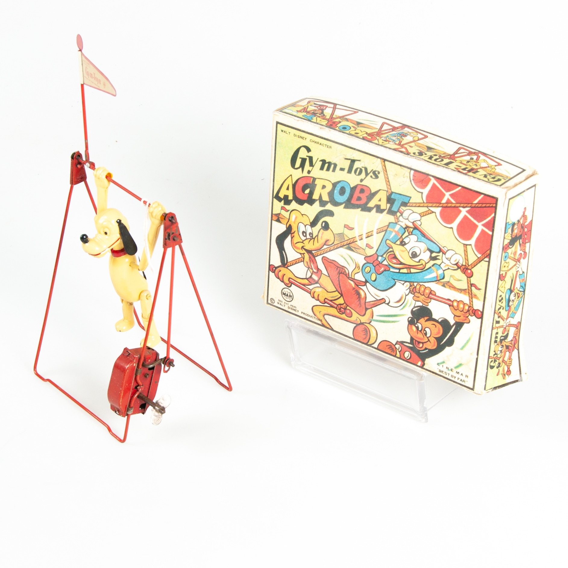 Images for 2286304. LINE MAR GYM TOYS DISNEY PLUTO ACROBAT. With box ...