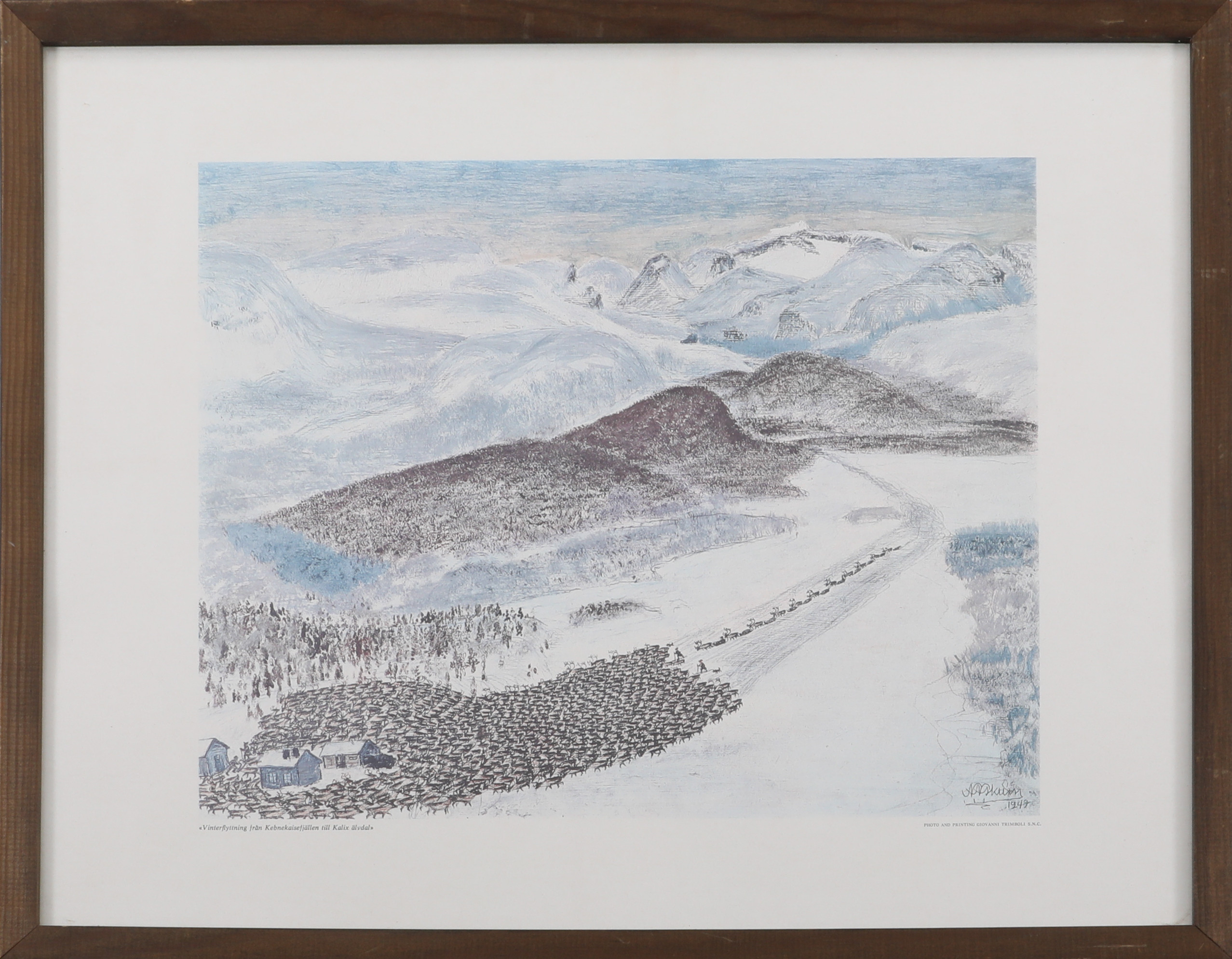 Images for 2289302. NILS NILSSON SKUM. Print, 2 pcs, signed in plate ...