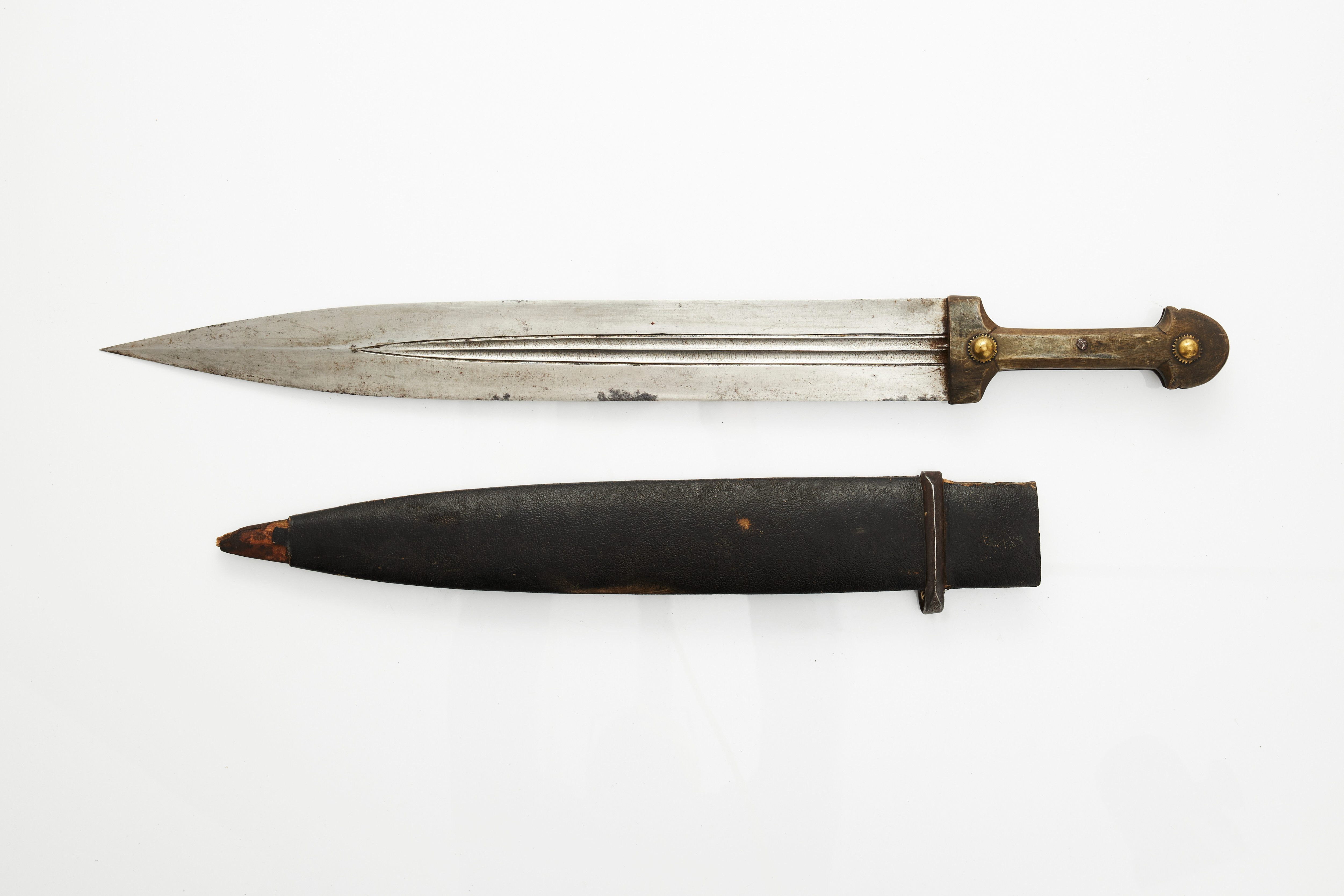 Images for 2289397. KINDJAL, Caucasian, 19th century, blade with double ...