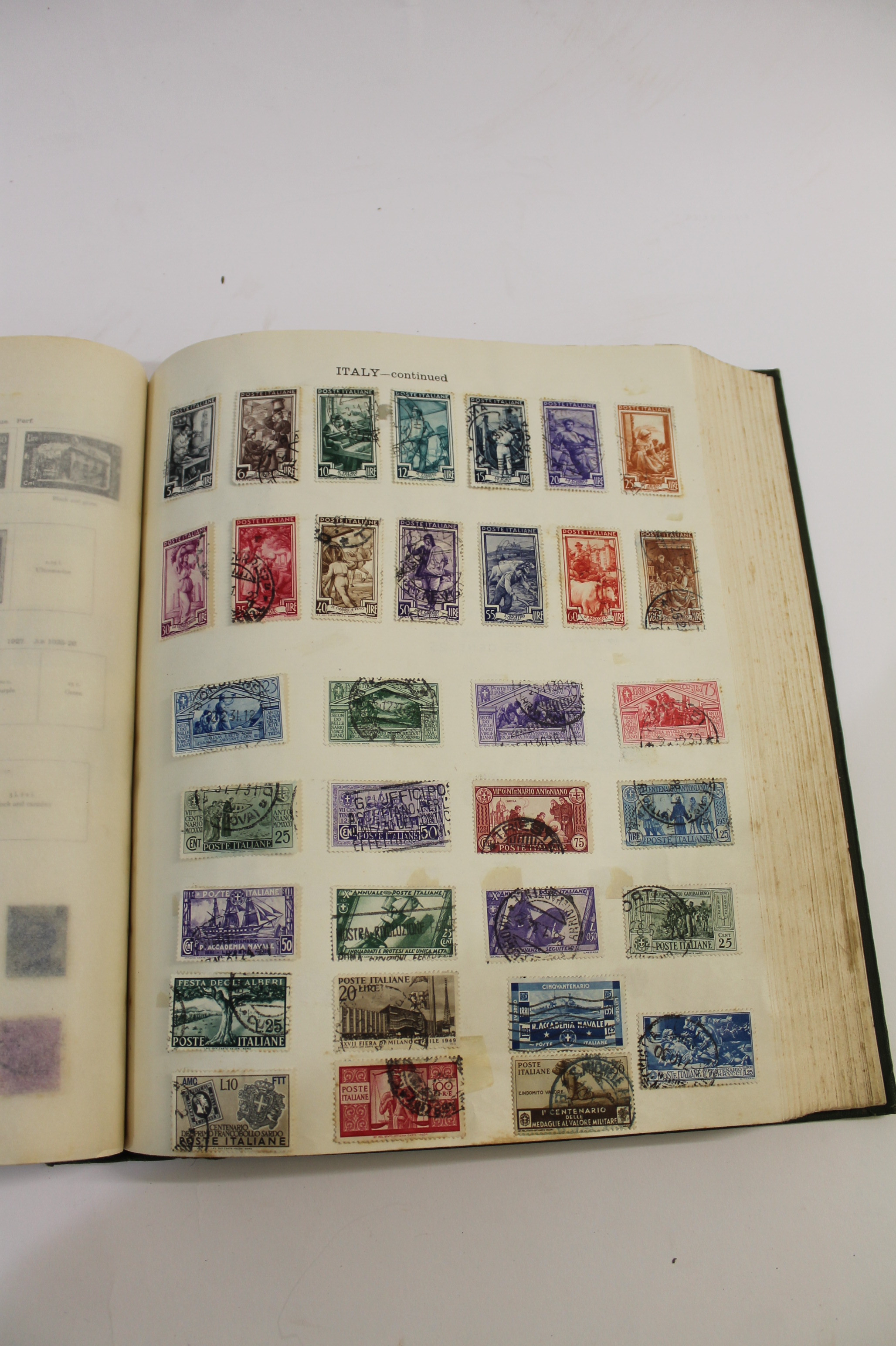 Images for 2289505. TWO STAMP ALBUMS - THE IDEAL POSTAGE STAMP ALBUM ...