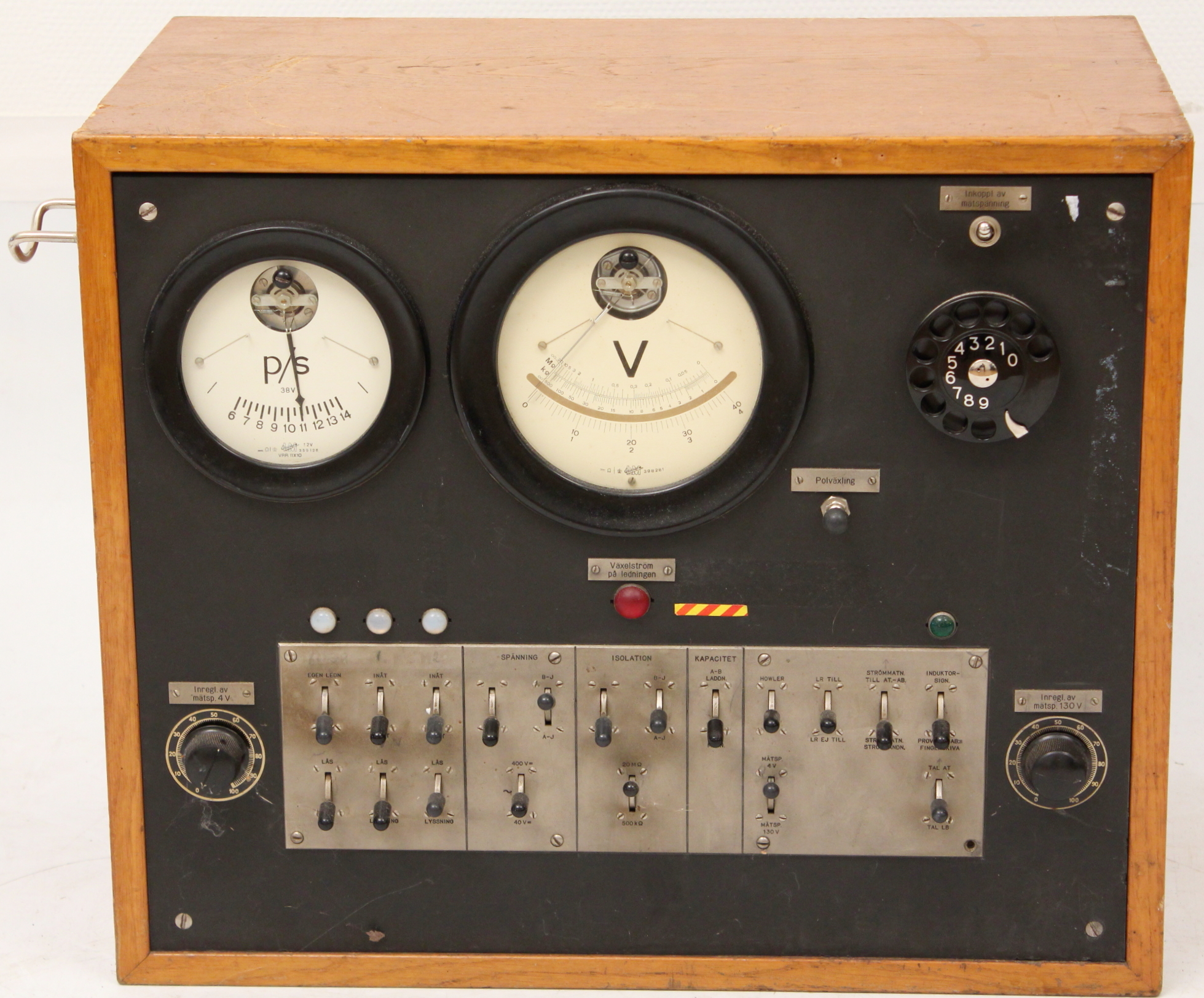 TEST PULT, Televerket. Miscellaneous - Technica & Nautica - Auctionet