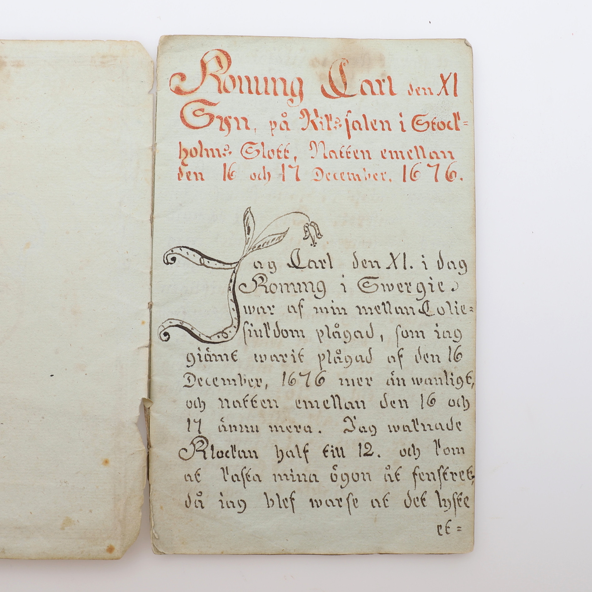 Bilder zu 2292028. MANUSKRIPT. EIN HANDGESCHRIEBENES BROSCHÜRE, DAS DIE ...