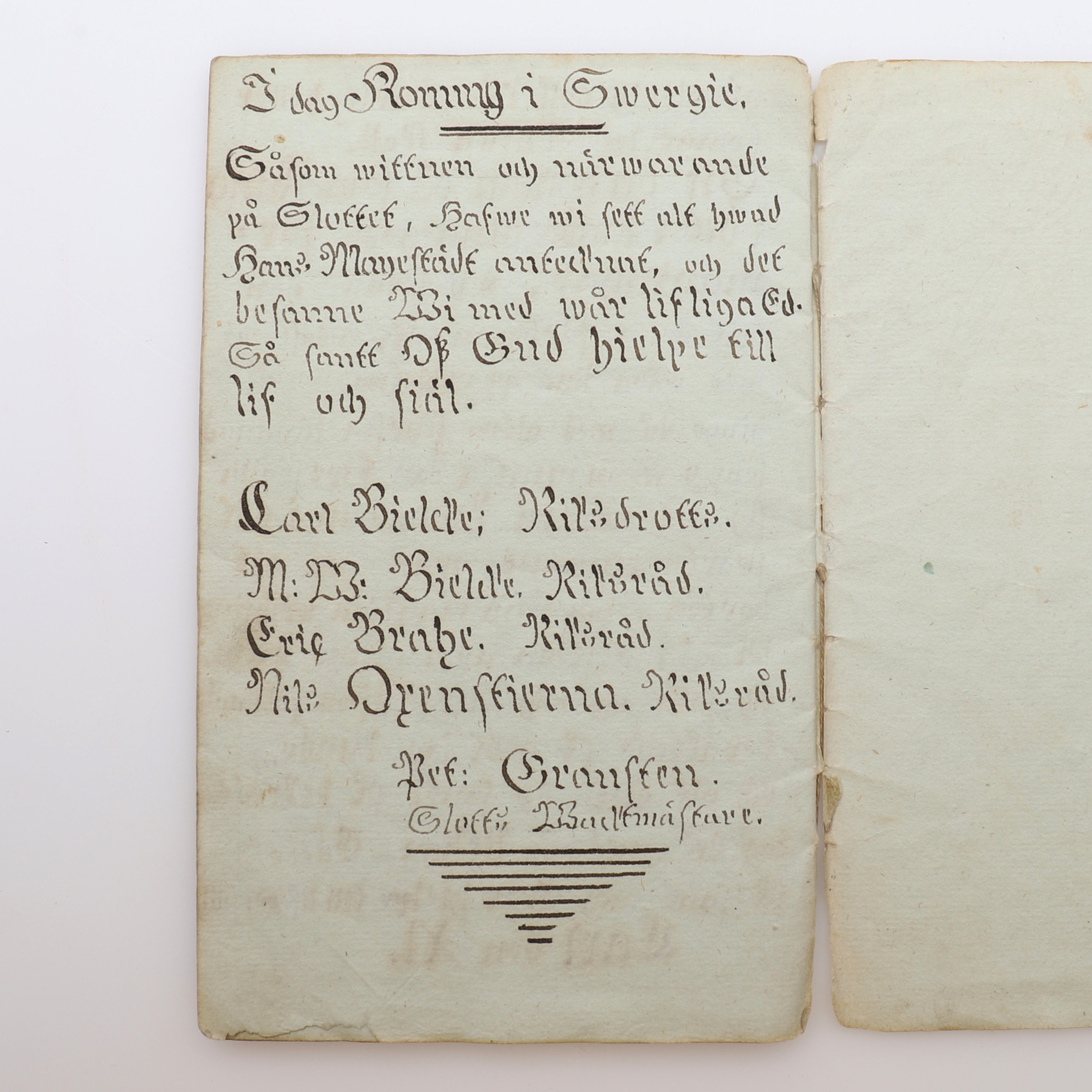 Bilder zu 2292028. MANUSKRIPT. EIN HANDGESCHRIEBENES BROSCHÜRE, DAS DIE ...