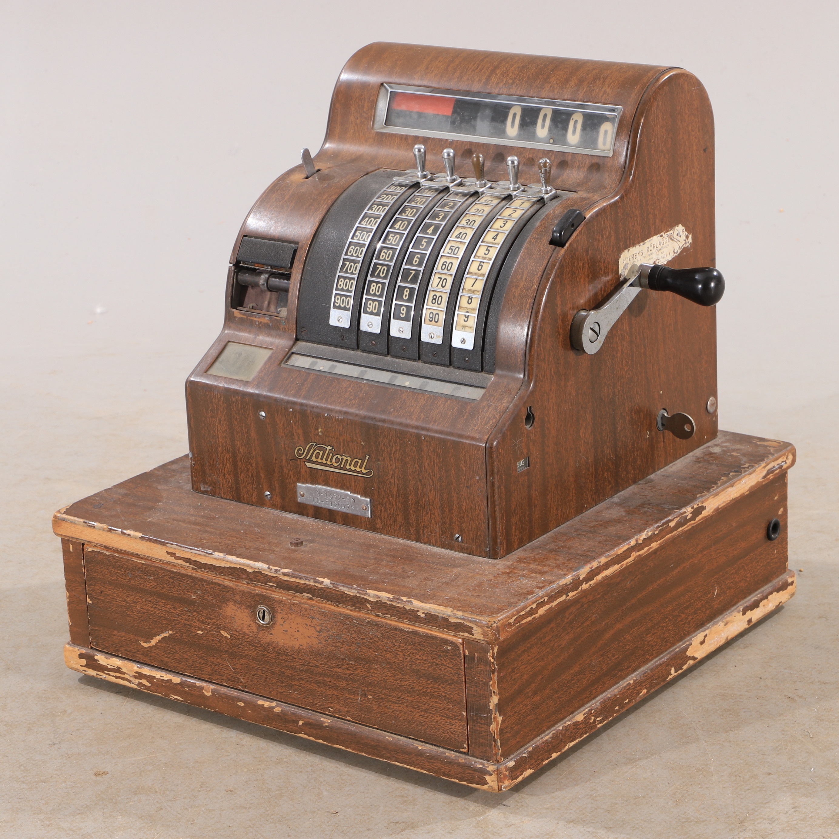 Images for 2292897. CASHIER, National, wood/metal. - Auctionet