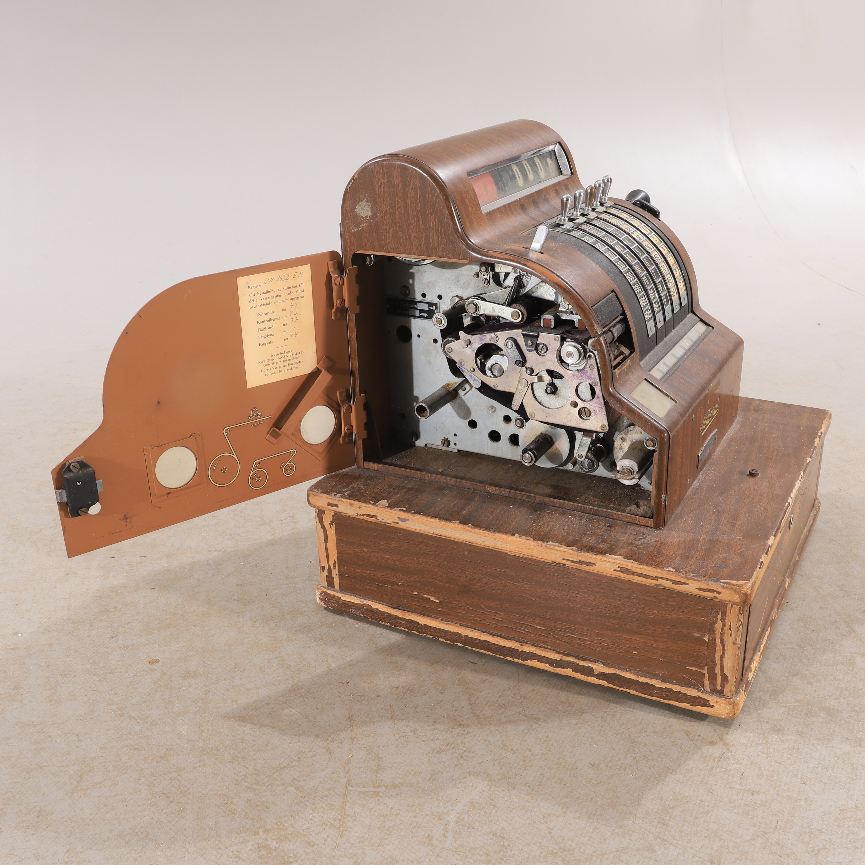 Images for 2292897. CASHIER, National, wood/metal. - Auctionet