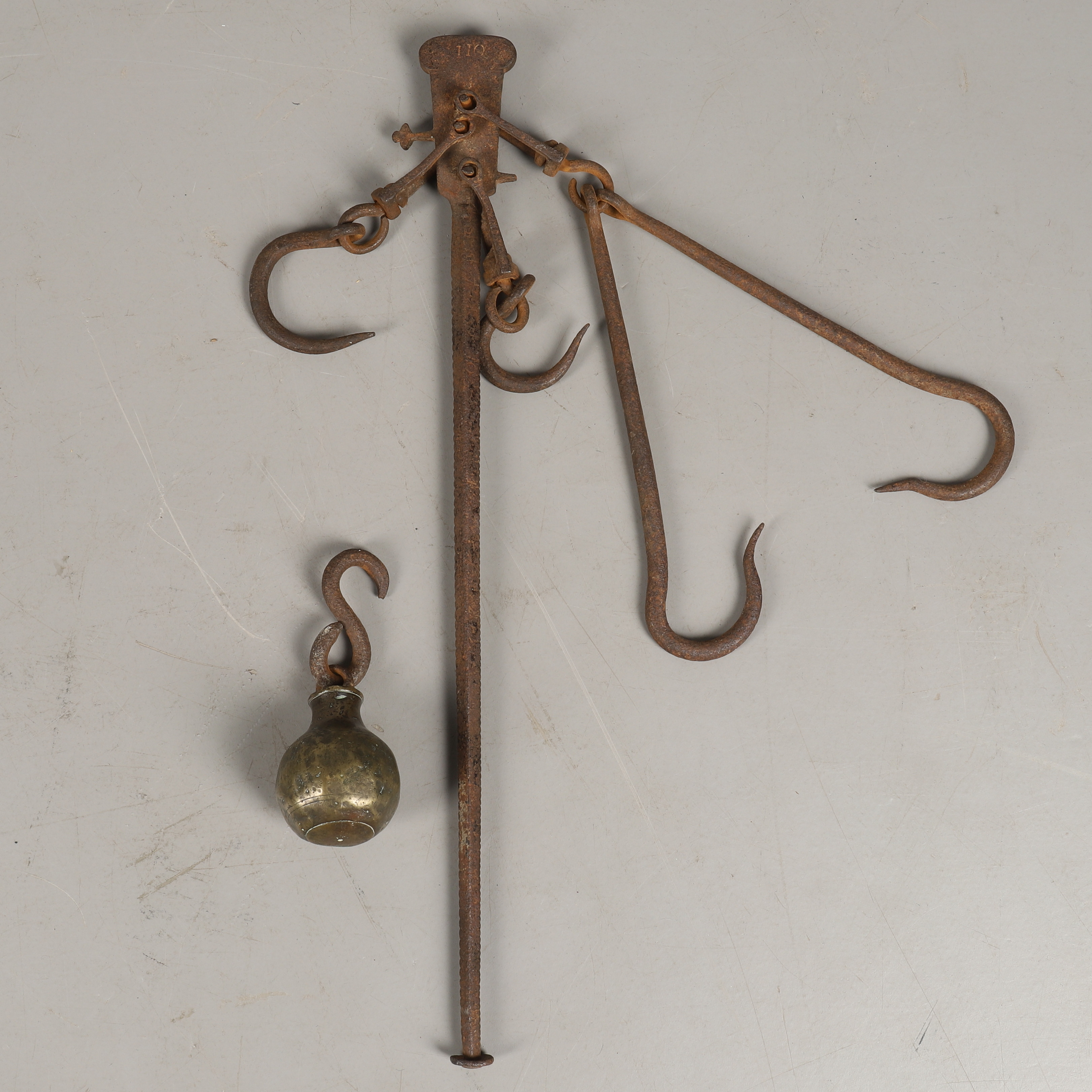 Images for 2294255. SET OF 19TH CENTURY HAND FORGED IRON BUTCHER'S ...