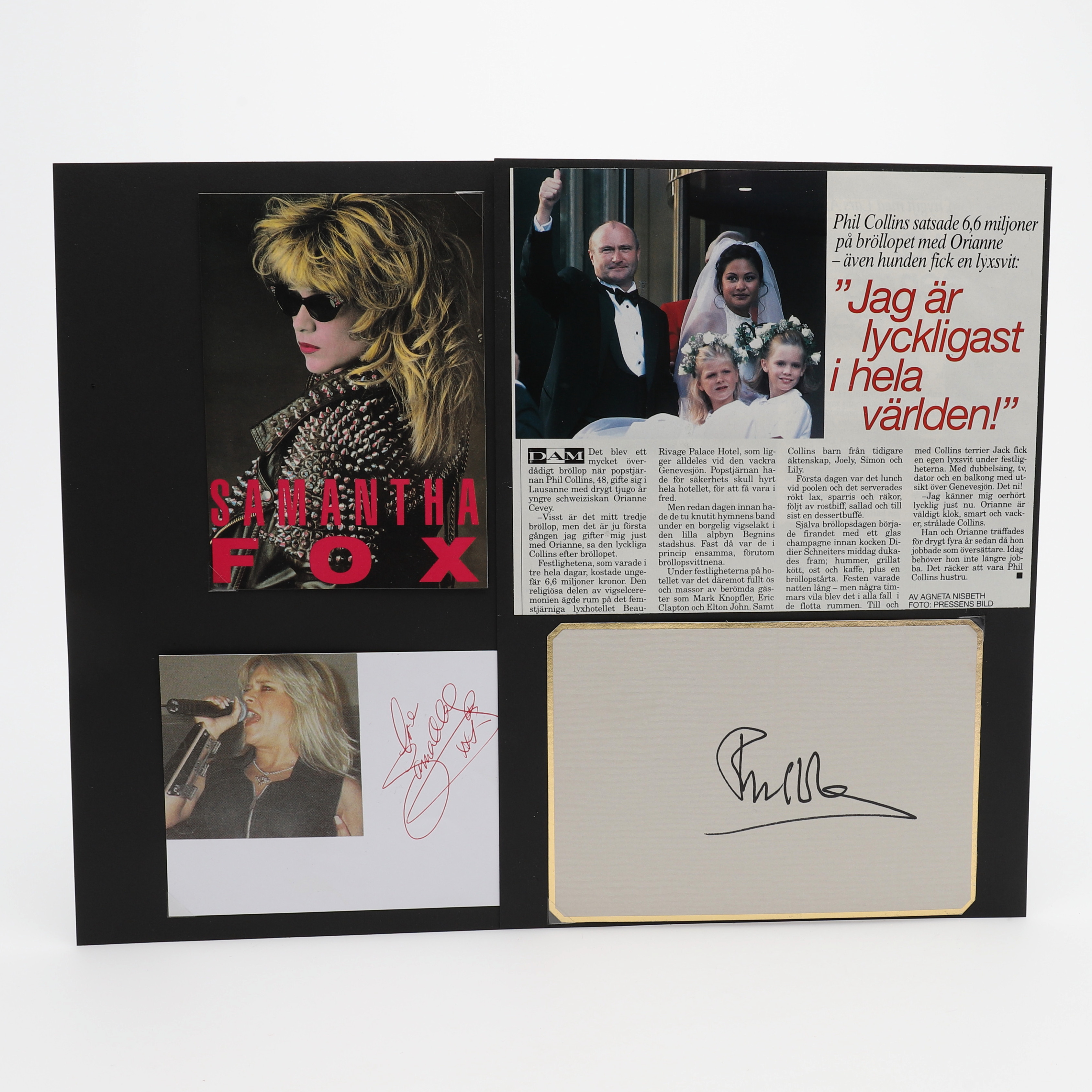 Images for 2296955. AUTOGRAPH. 7 singers and musicians including Petula ...