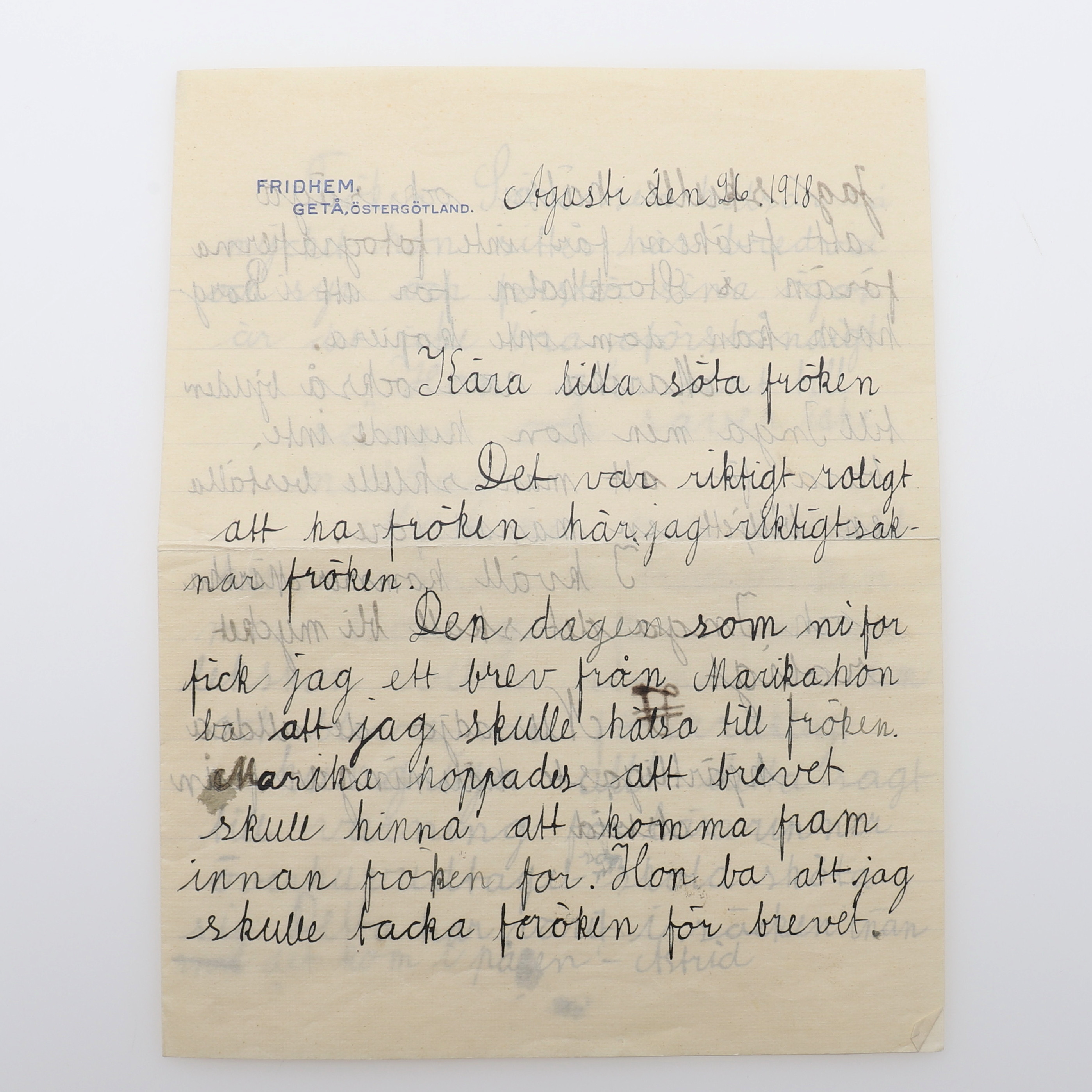 Images for 2298640. AUTOGRAPH. Princess Astrid (1905-1935). Princess of ...