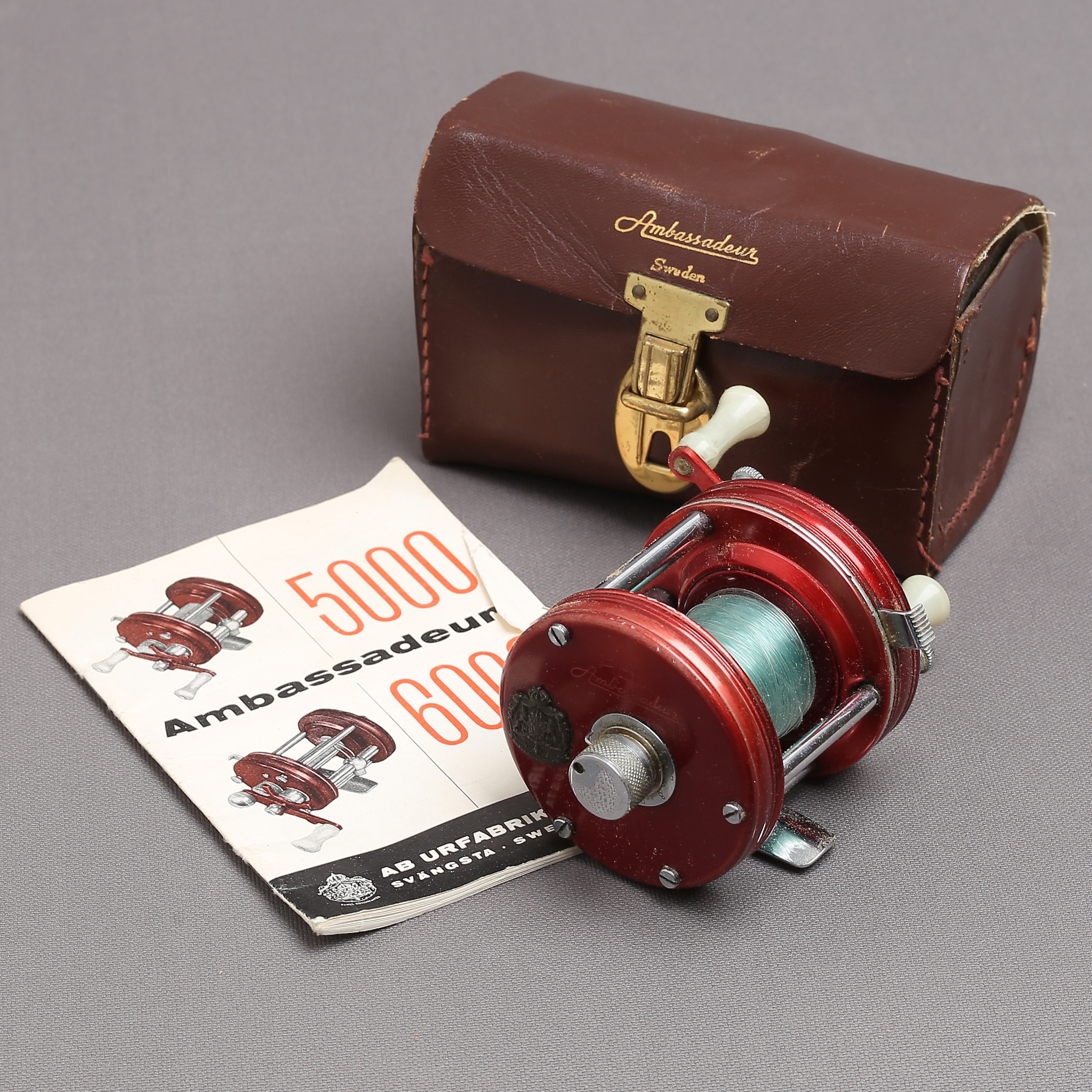 Bilder för 2300397. FISKERULLE, Record Ambassadeur No 5000, AB Urfabriken Svängsta, 1900-talets ...
