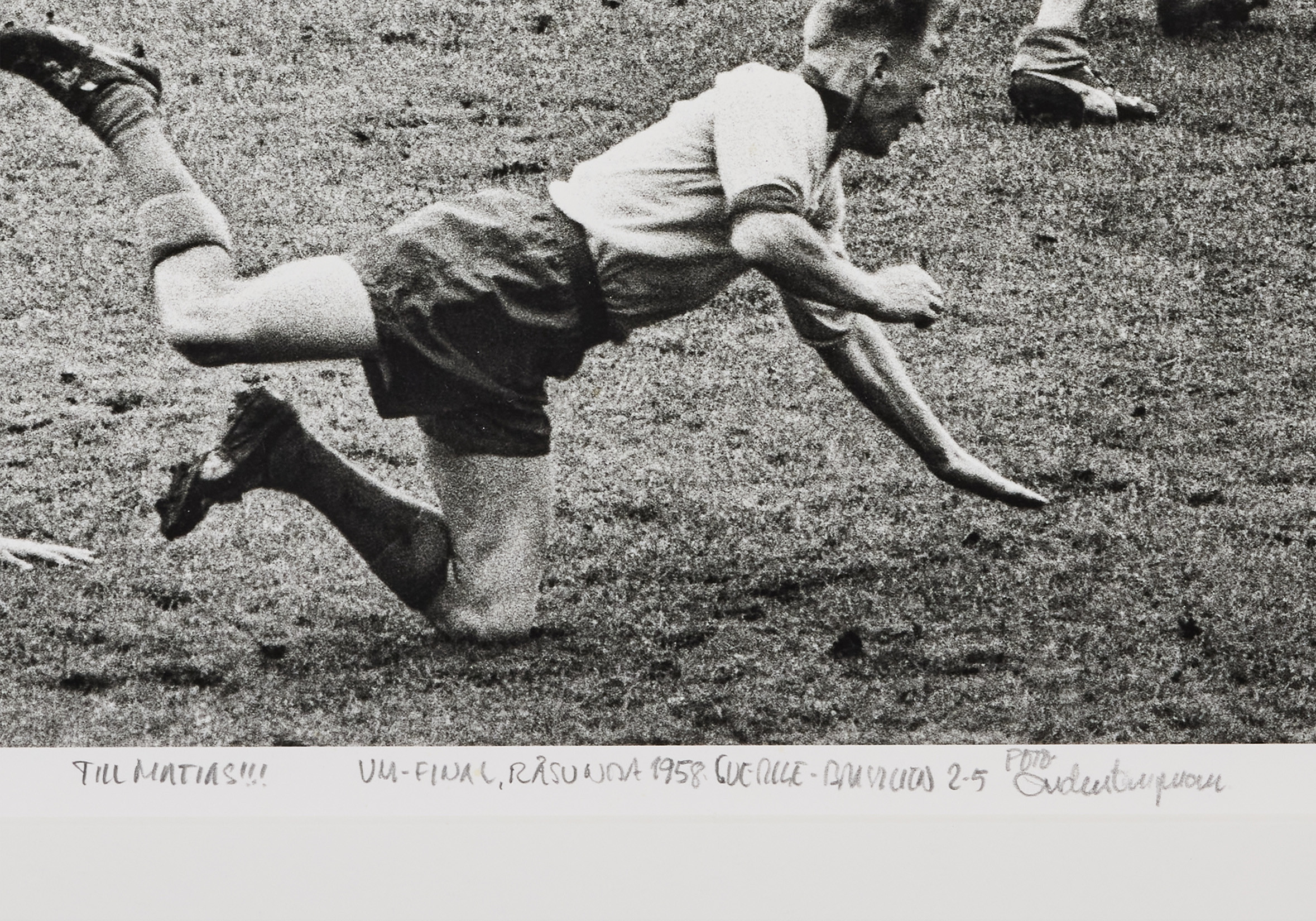 Bilder för 2310899. ANDERS ENGMAN. VM-final, Råsunda 1958, pigment ...