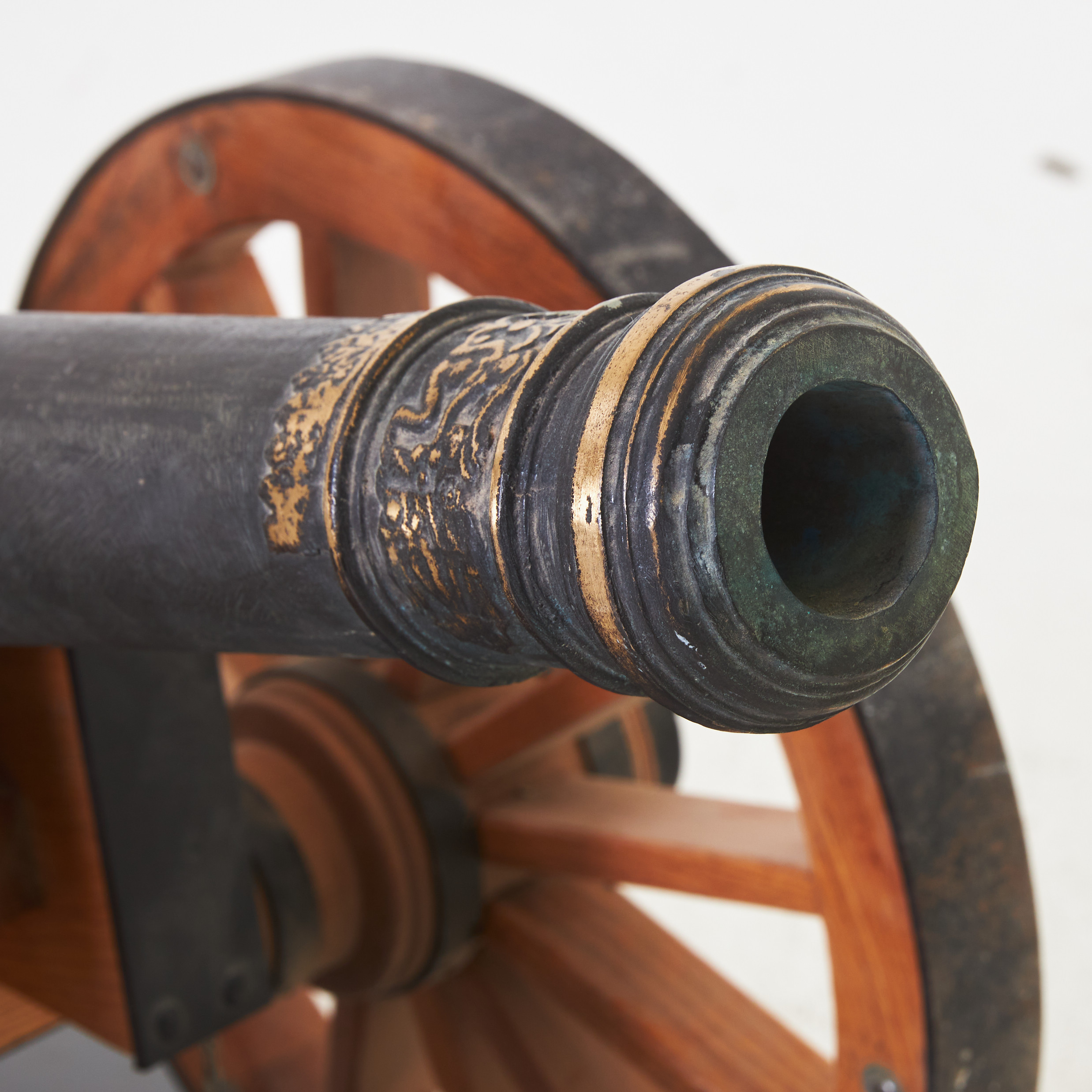 Images for 2314145. SALUTE CANNON, bronze, modeled on the royal ship ...