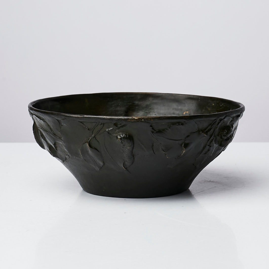 Images for 2316202. LISA OUCHTERLONY. bowl, bronze, Art Nouveau, Herman ...