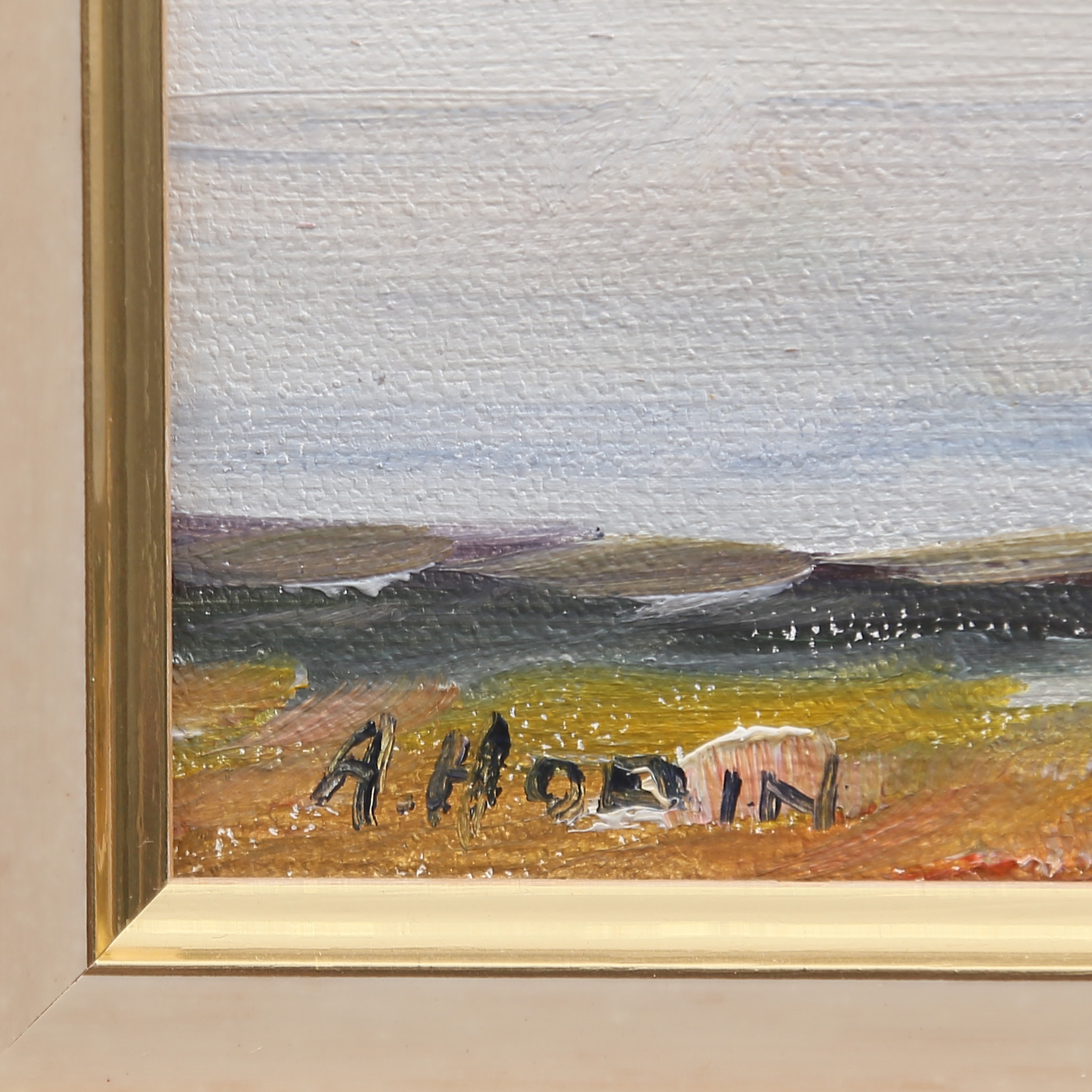 Images for 2317301. ANITA HODIN. OIL on Board, signed, 1996. - Auctionet