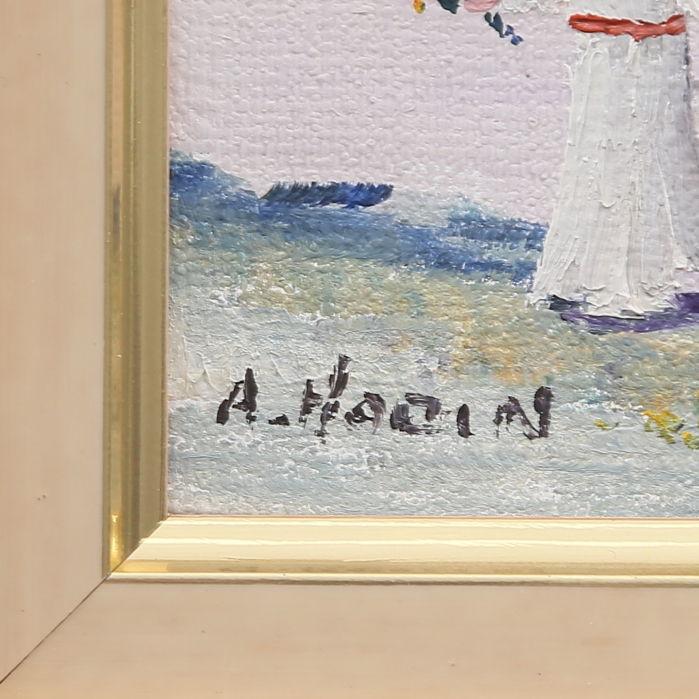 Images for 2317338. ANITA HODIN. OIL on Board, signed, 1996. - Auctionet